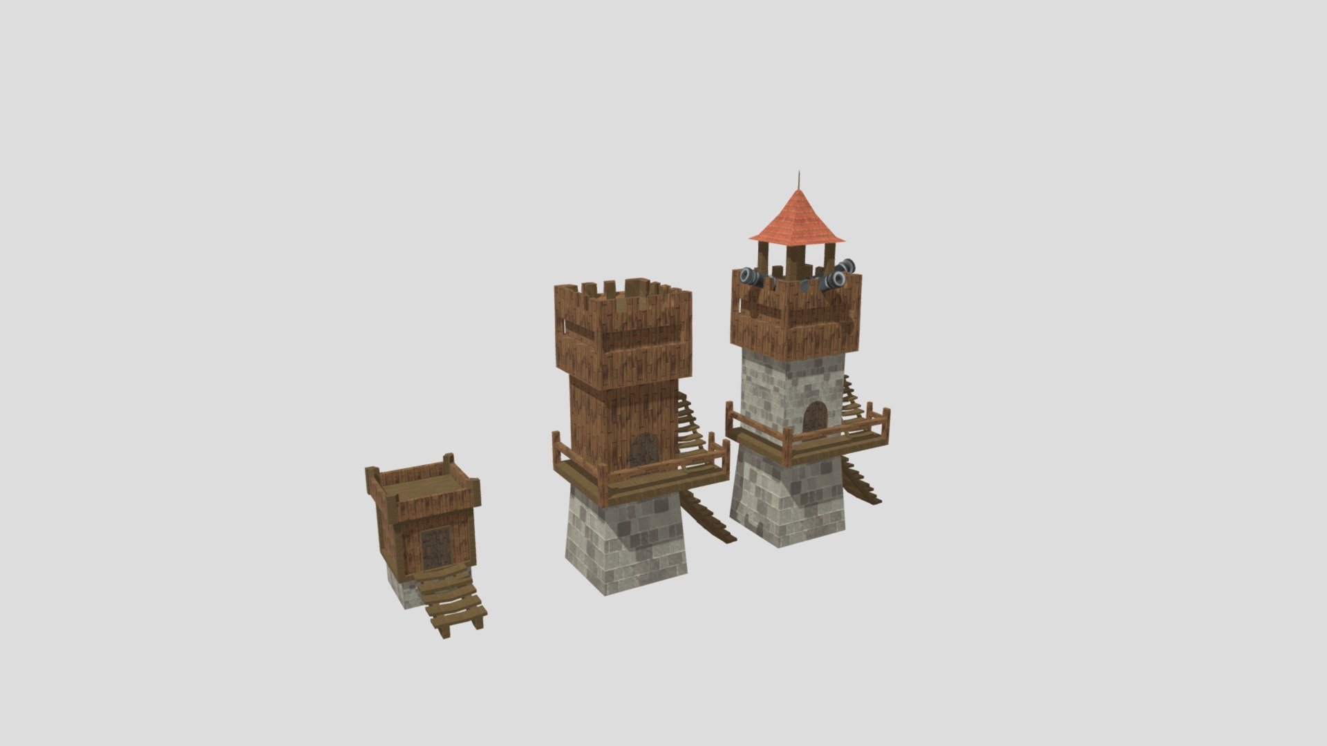 stylized tower - 3D model by Vanderson.Salles [c48f0ea] - Sketchfab