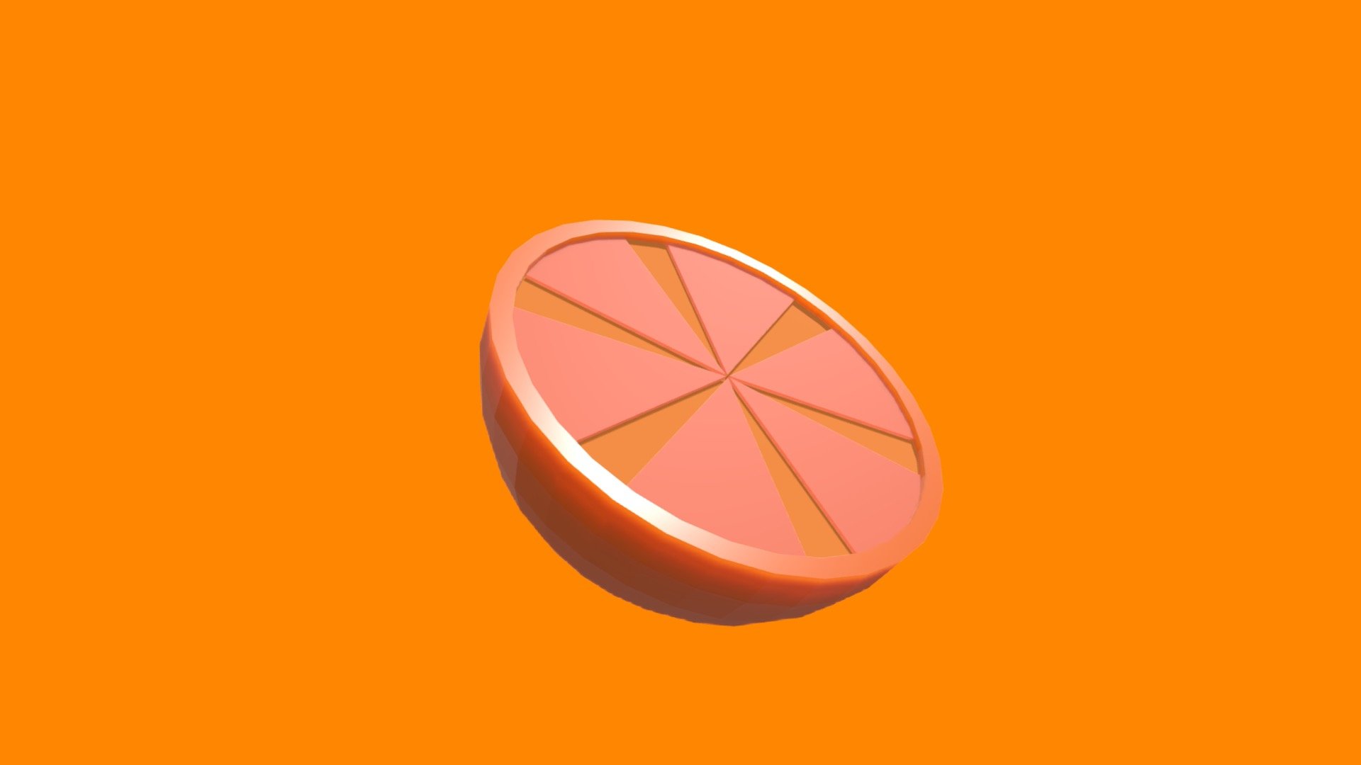 Orange - Download Free 3D model by hotdoghans [c48f381] - Sketchfab