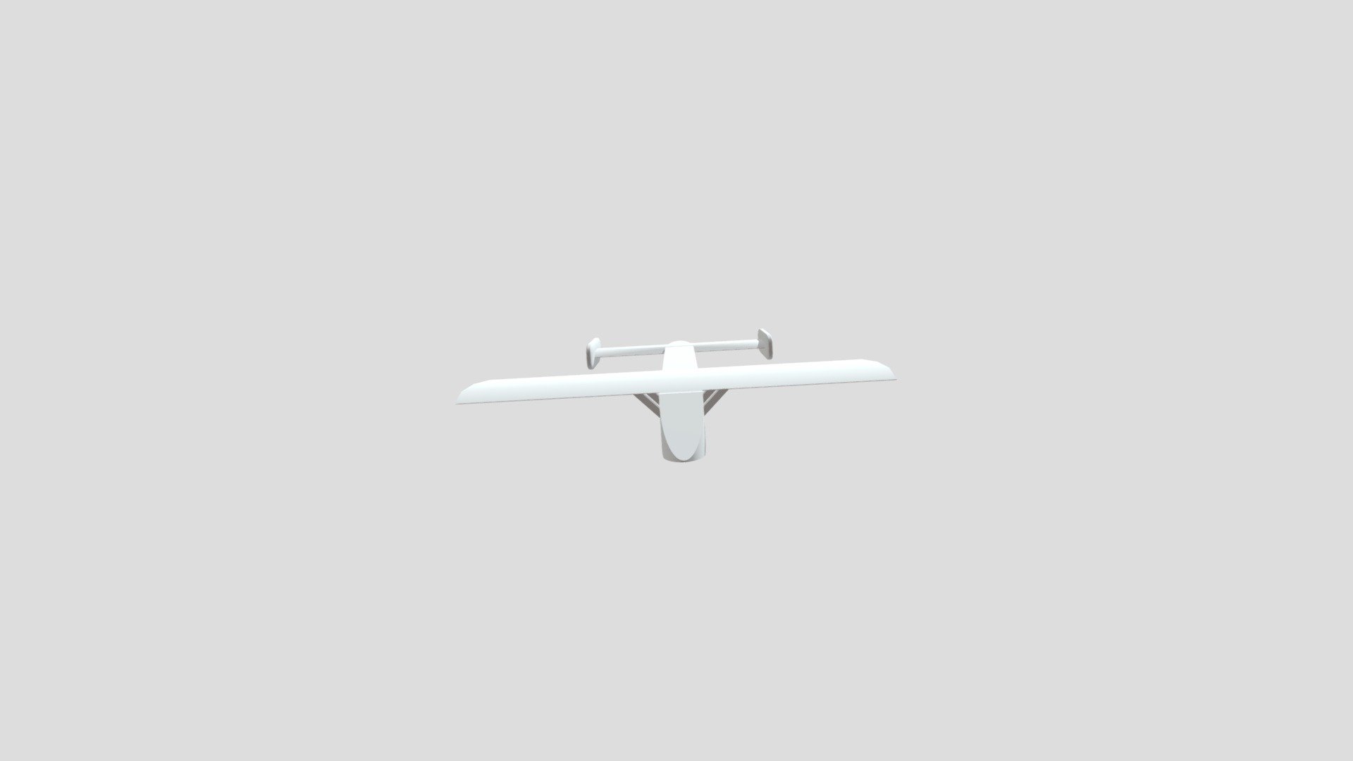 White Glider, Low-Poly - Download Free 3D model by guy127alpha [c48f97b ...