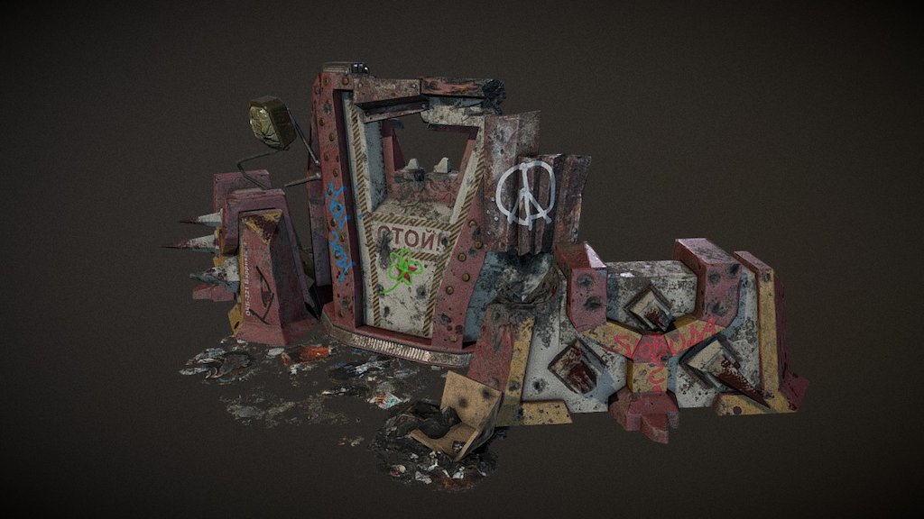 Barricade - 3D model by MaverickSU [c490c3f] - Sketchfab