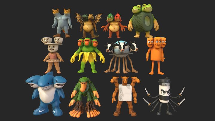 Memes 3D models - Sketchfab