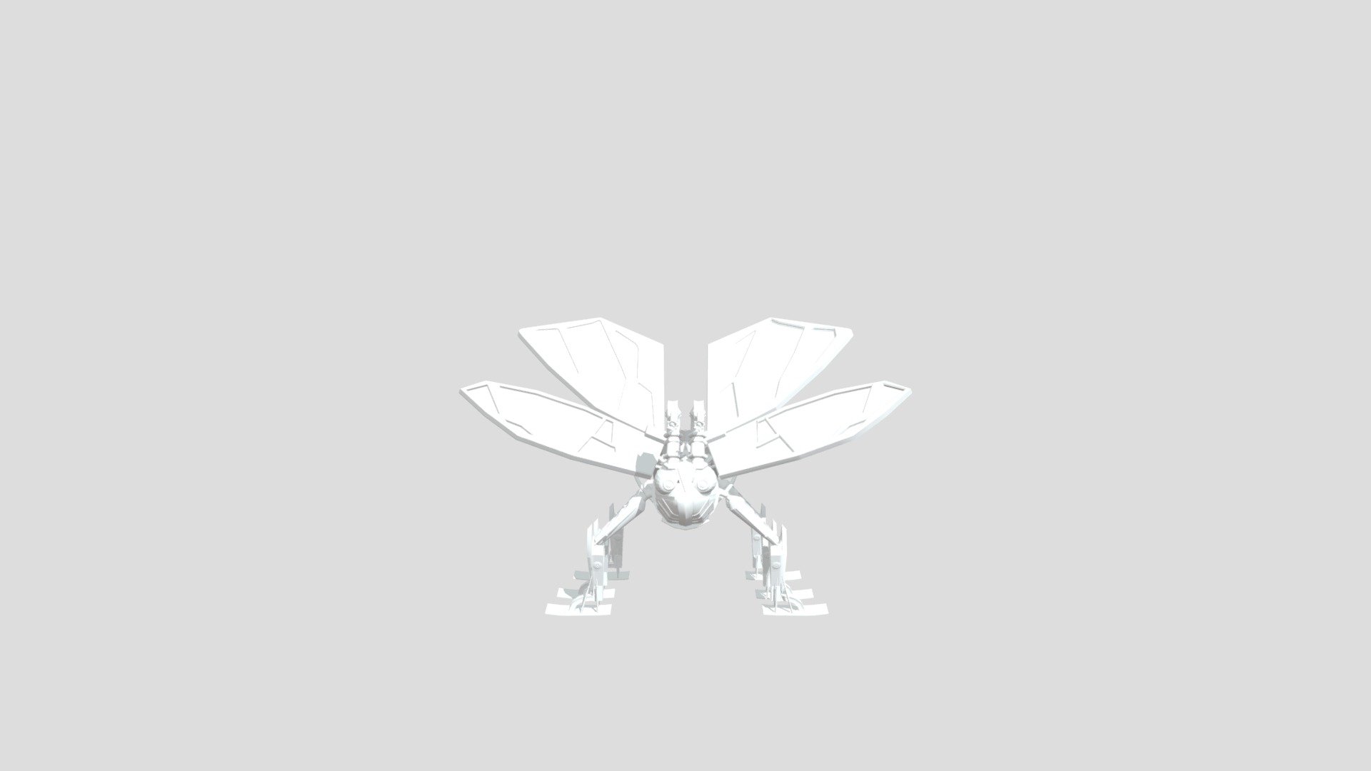 Mechanical butterfly - 3D model by Rom (@Aktieheld) [c491c28] - Sketchfab