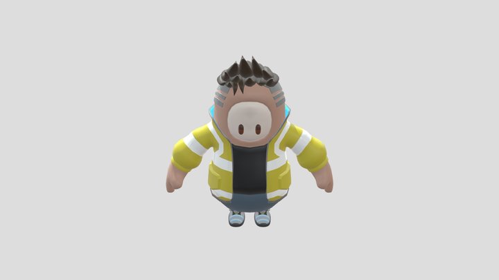 Fallguys 3D models - Sketchfab
