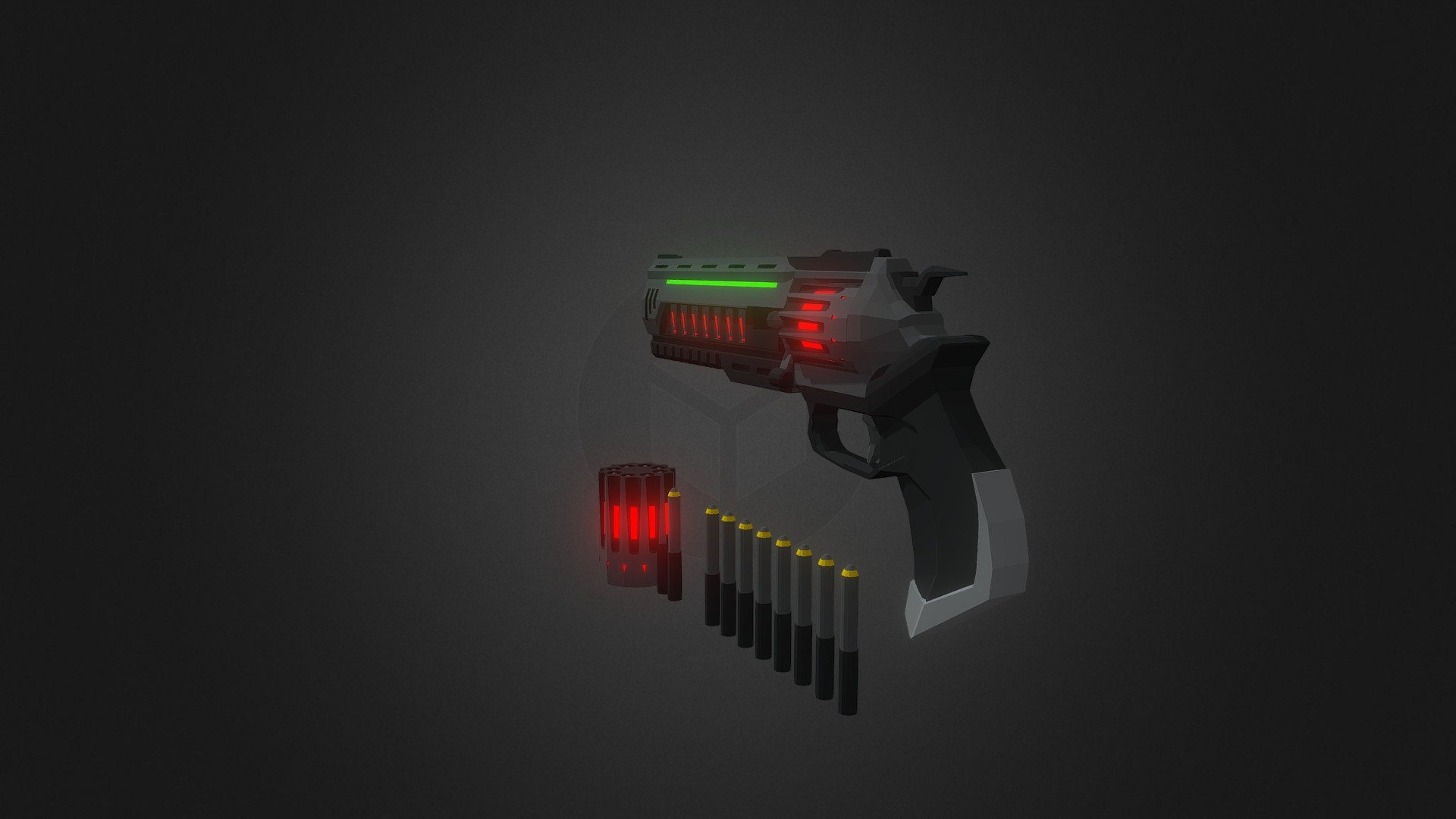 pistol r1 - 3D model by Vladek (@vladek27) [c492a7f] - Sketchfab