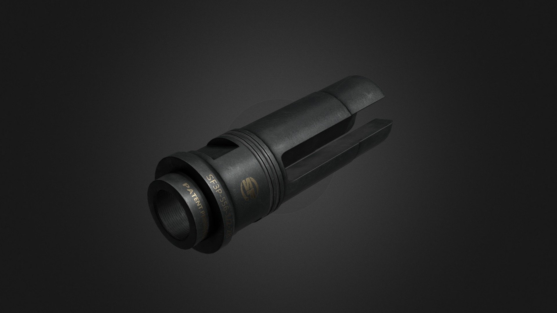 SOCOM 3 PRONG FLASH HIDER - 3D model by ANTON (@antonareshko1) [c493c76 ...