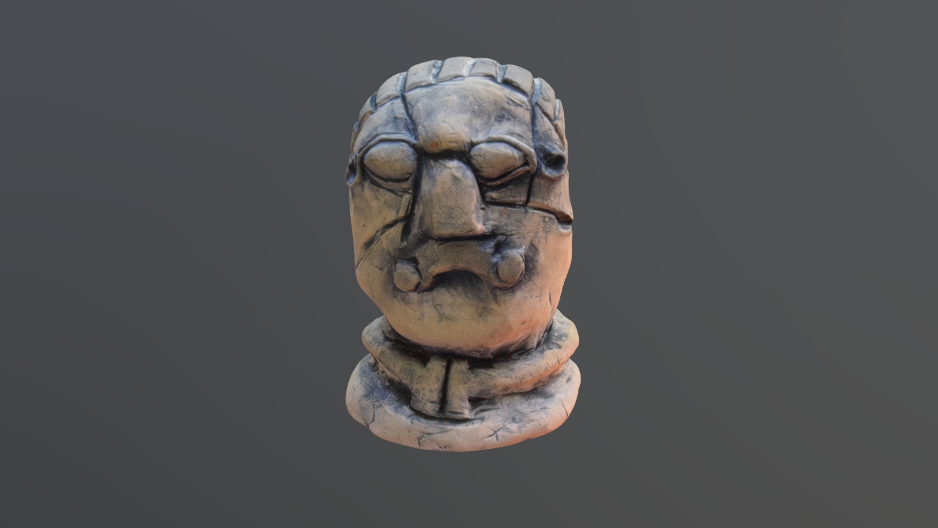 Celt head / Głowa celta - 3D model by wdziok [c4945e7] - Sketchfab
