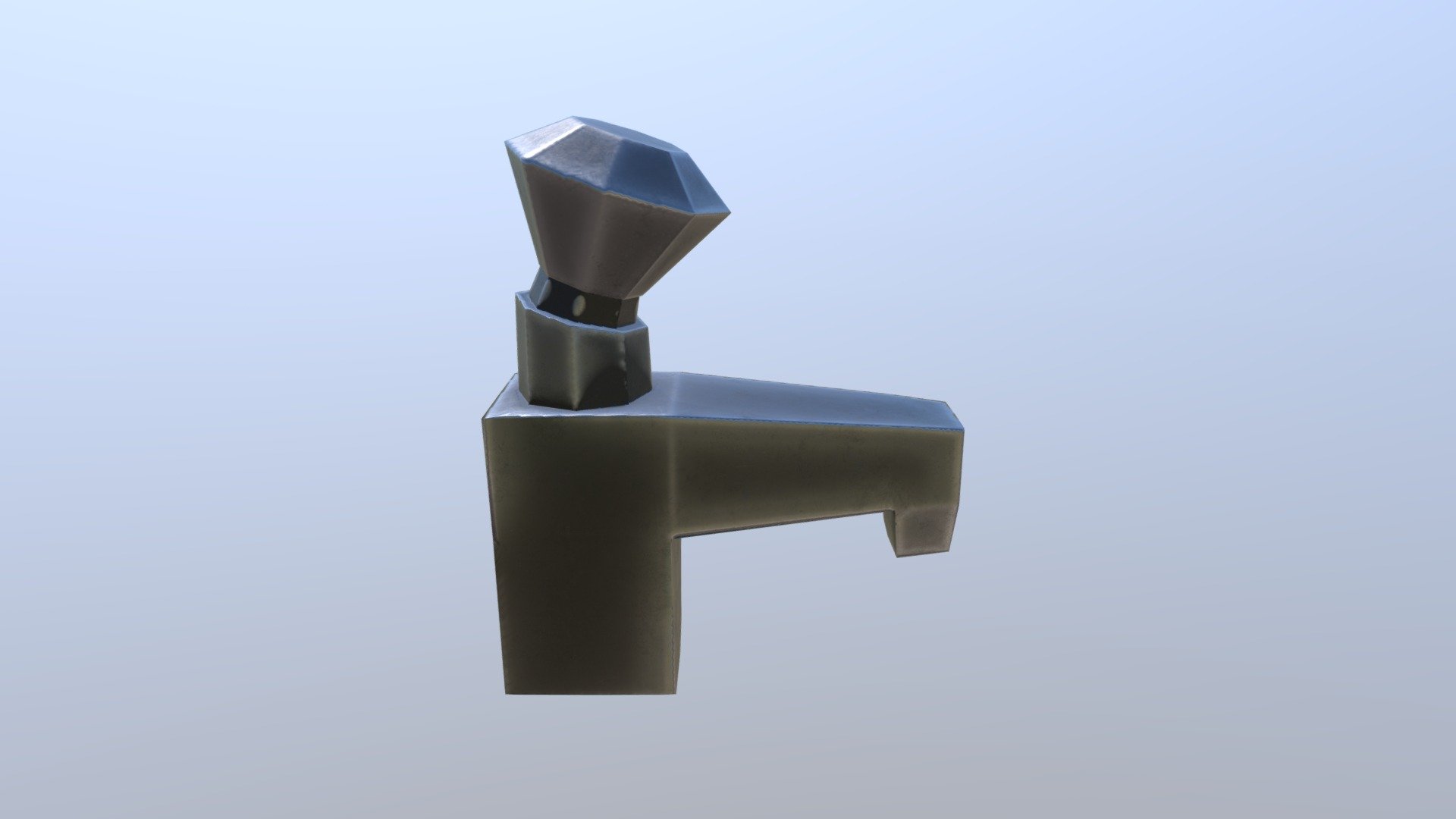 Faucet - 3D model by alewis [c49589e] - Sketchfab