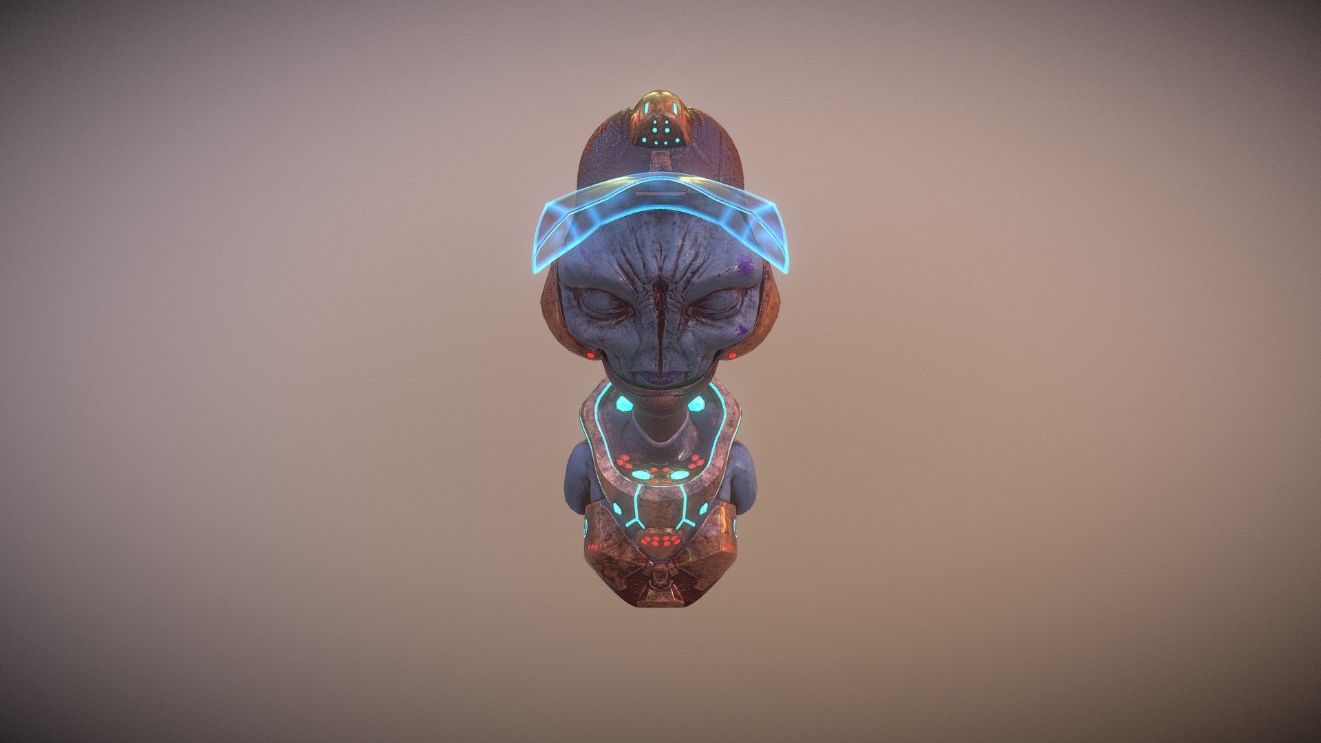 Alien VA2 - 3D model by Vladimir Alexandre (@vladimir.alexandre ...