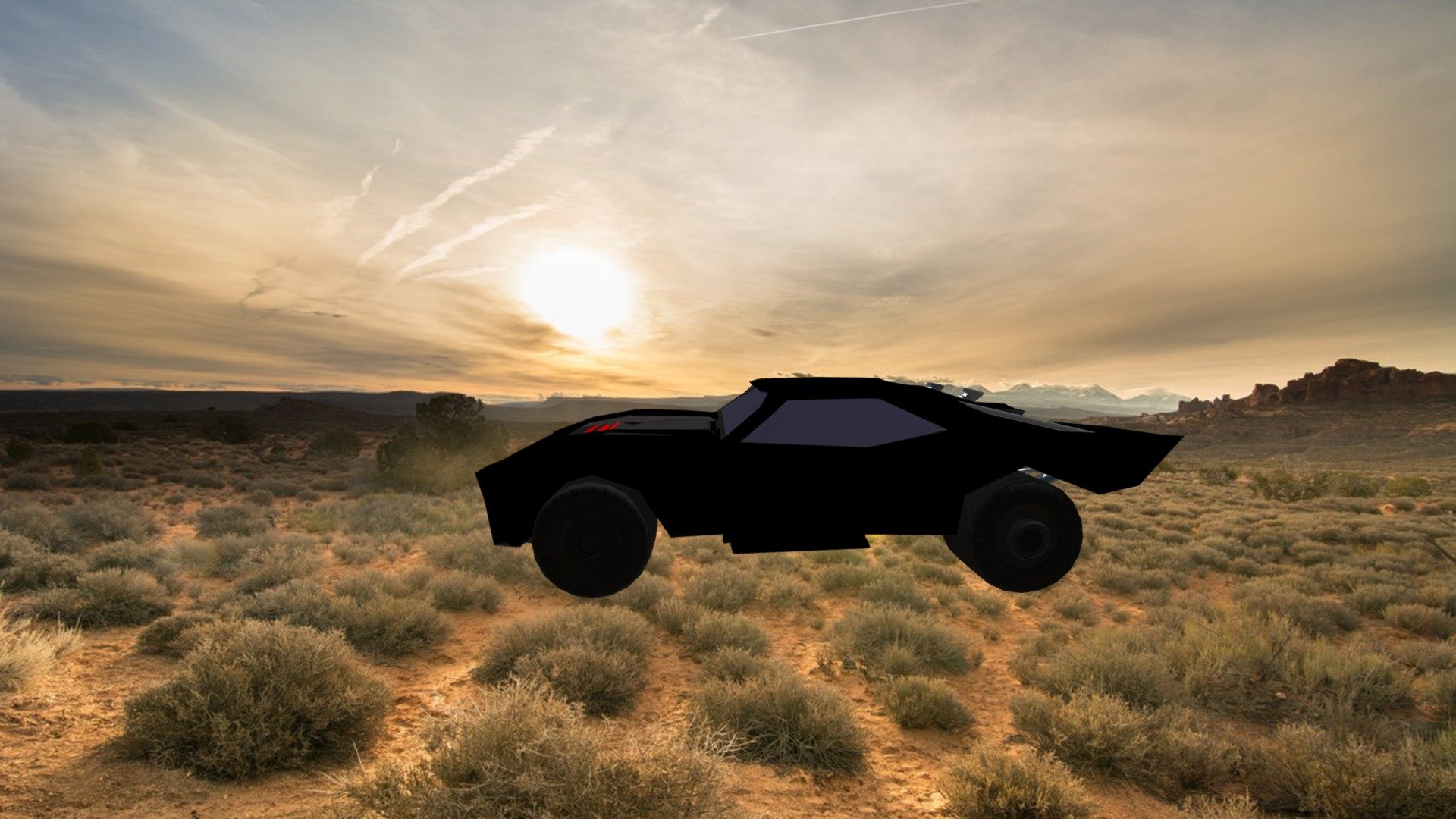 Batmobile (2022) - 3D model by PlattIntroTo3d [c497cbb] - Sketchfab
