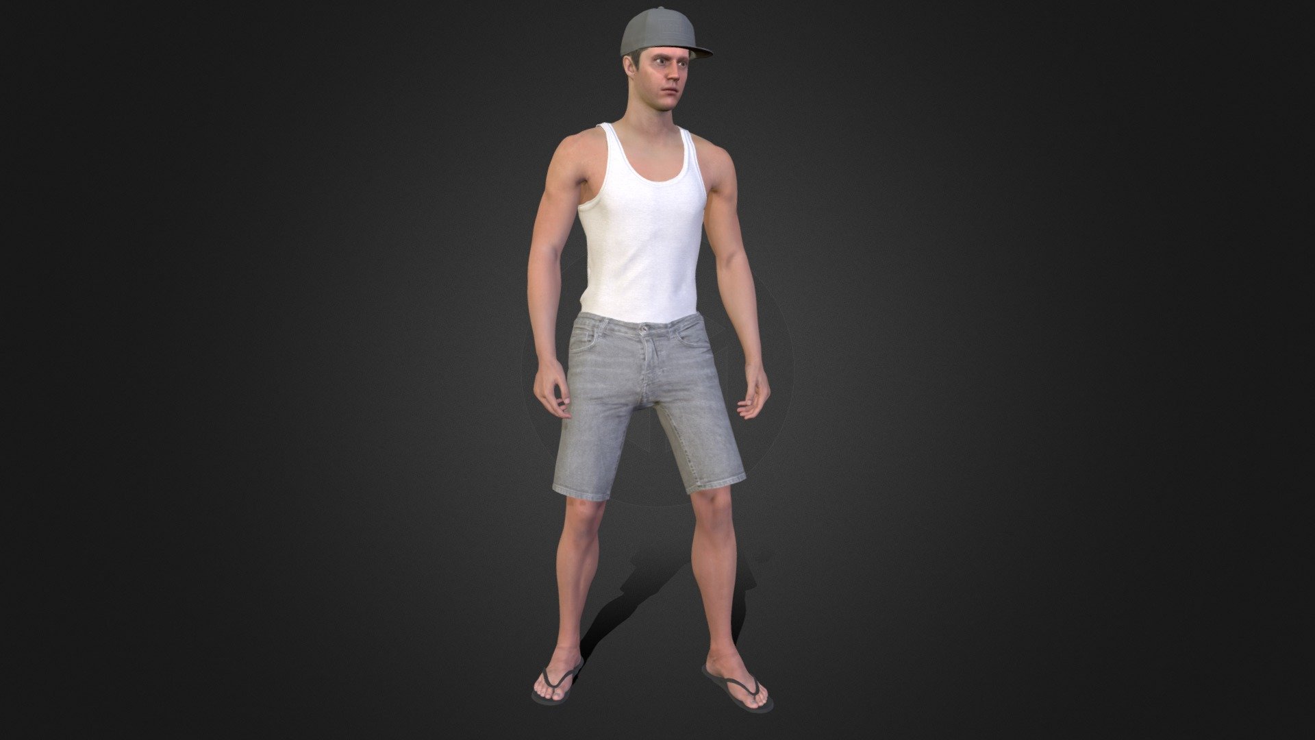Man in Summer Outfit 11 - Rigged - Buy Royalty Free 3D model by ...