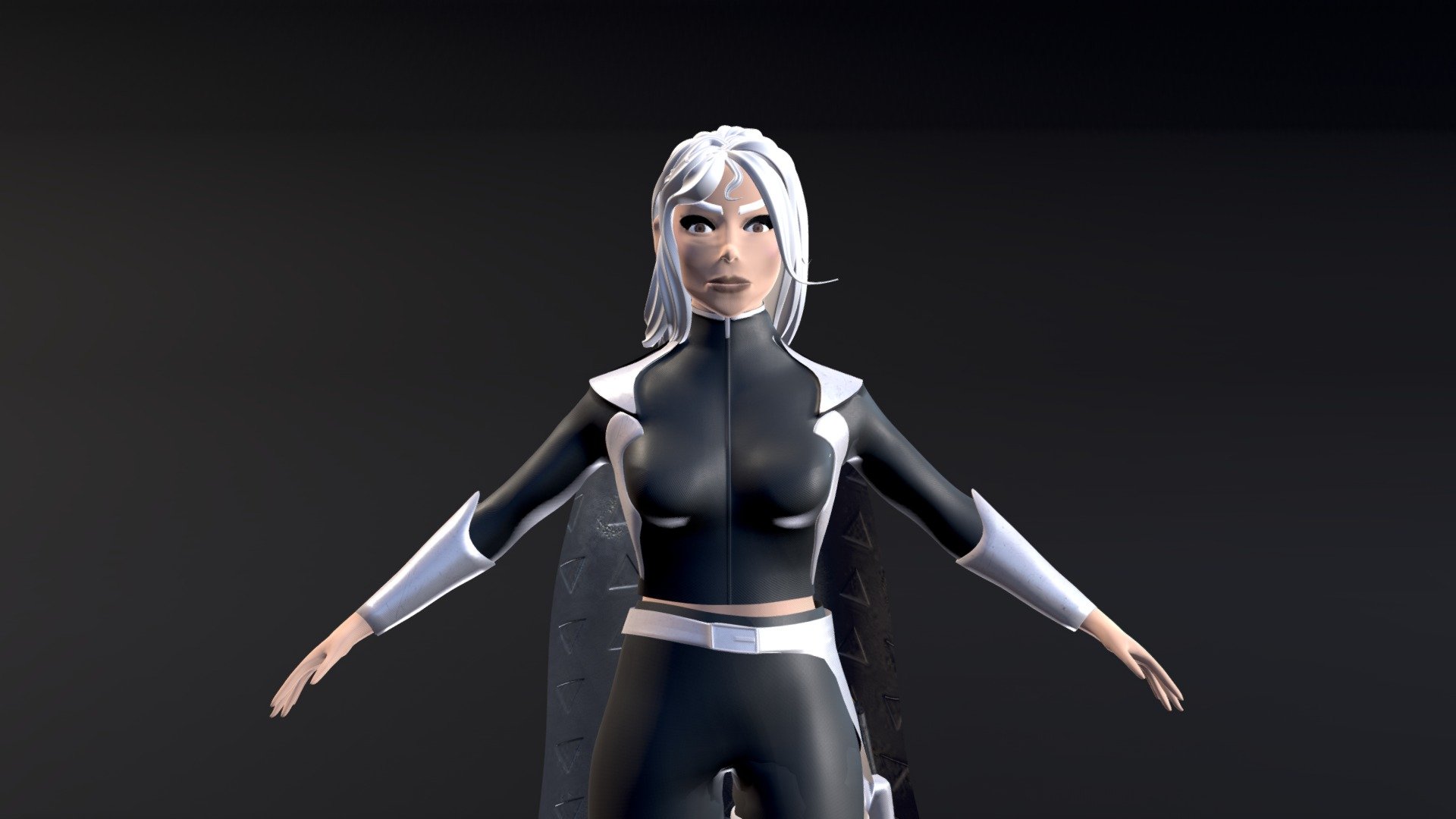 Violet :) - 3D model by arwabenhassen [c4980c4] - Sketchfab