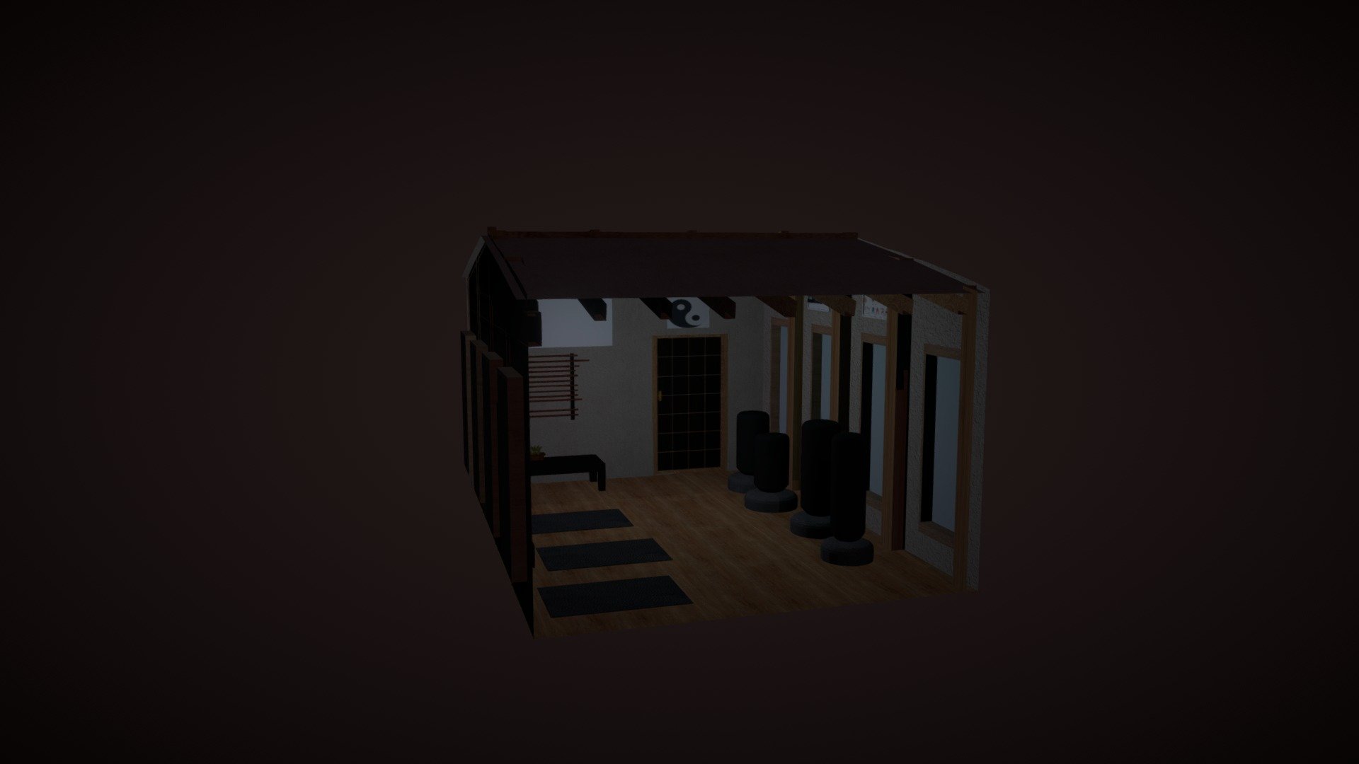 Dojo - 3D model by RobertMcCall [c4995fb] - Sketchfab
