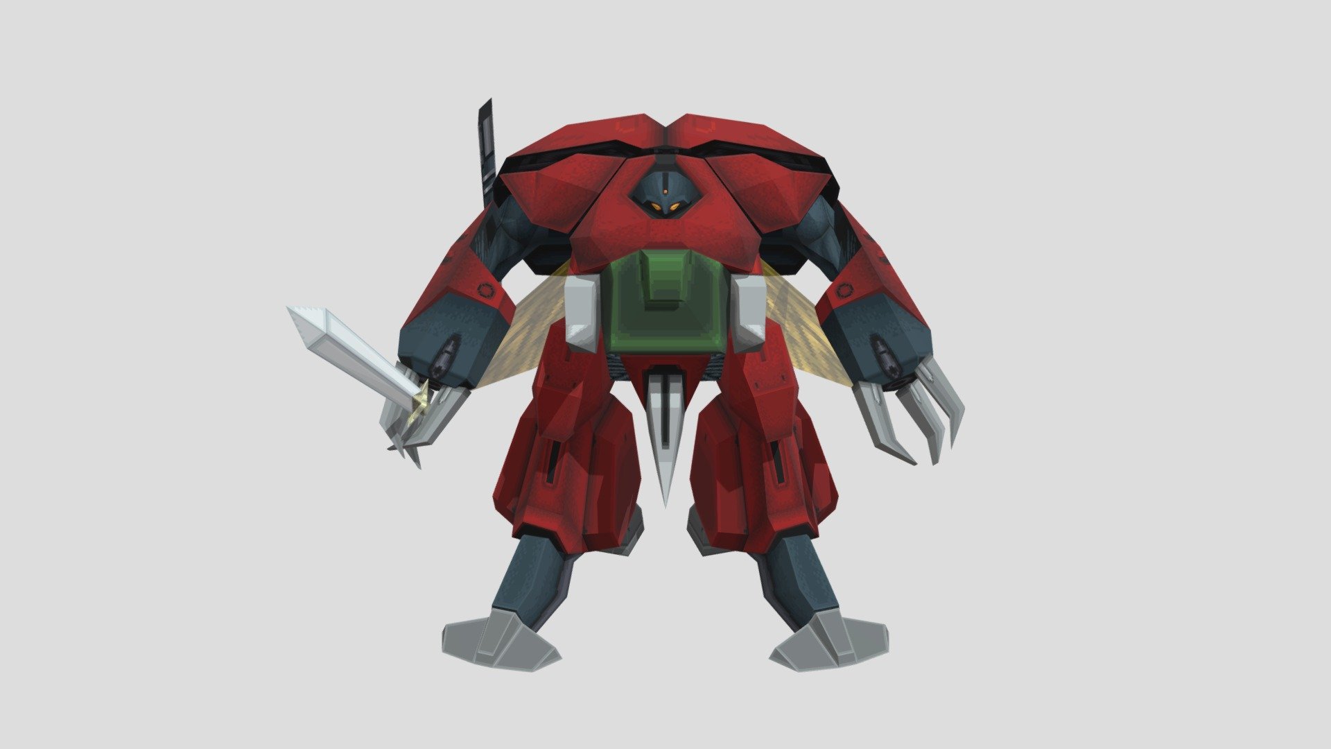 Aura Battler Dunbine - Drumlo - Download Free 3D model by Galax27 ...