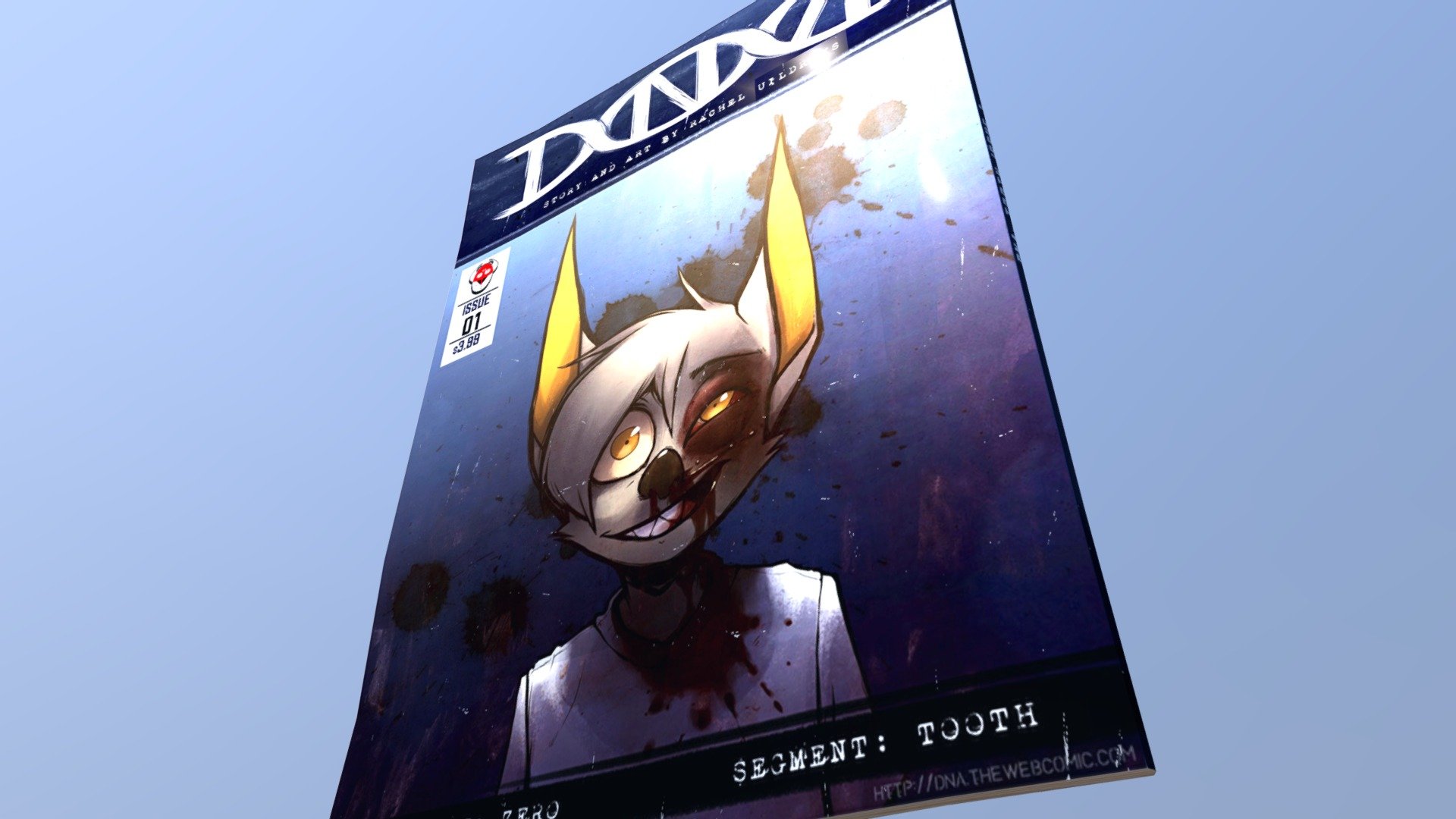 Comic Book - 3D model by BrandonBreen [c49a930] - Sketchfab