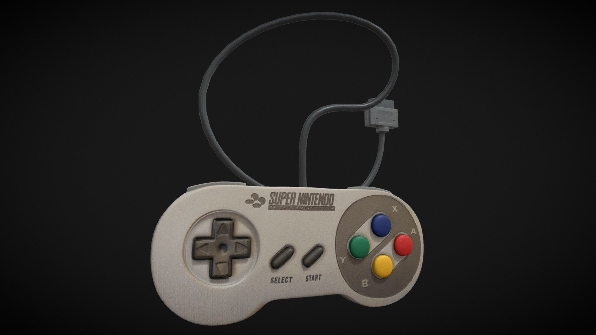 Super Famicom Controller - Buy Royalty Free 3D model by mskullkid ...