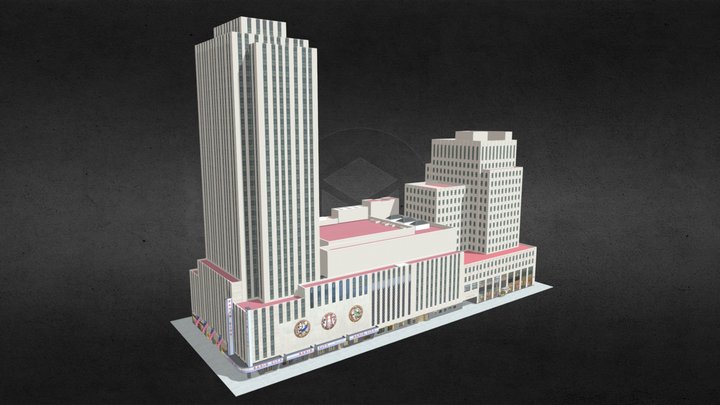 Rockefeller-center 3D models - Sketchfab