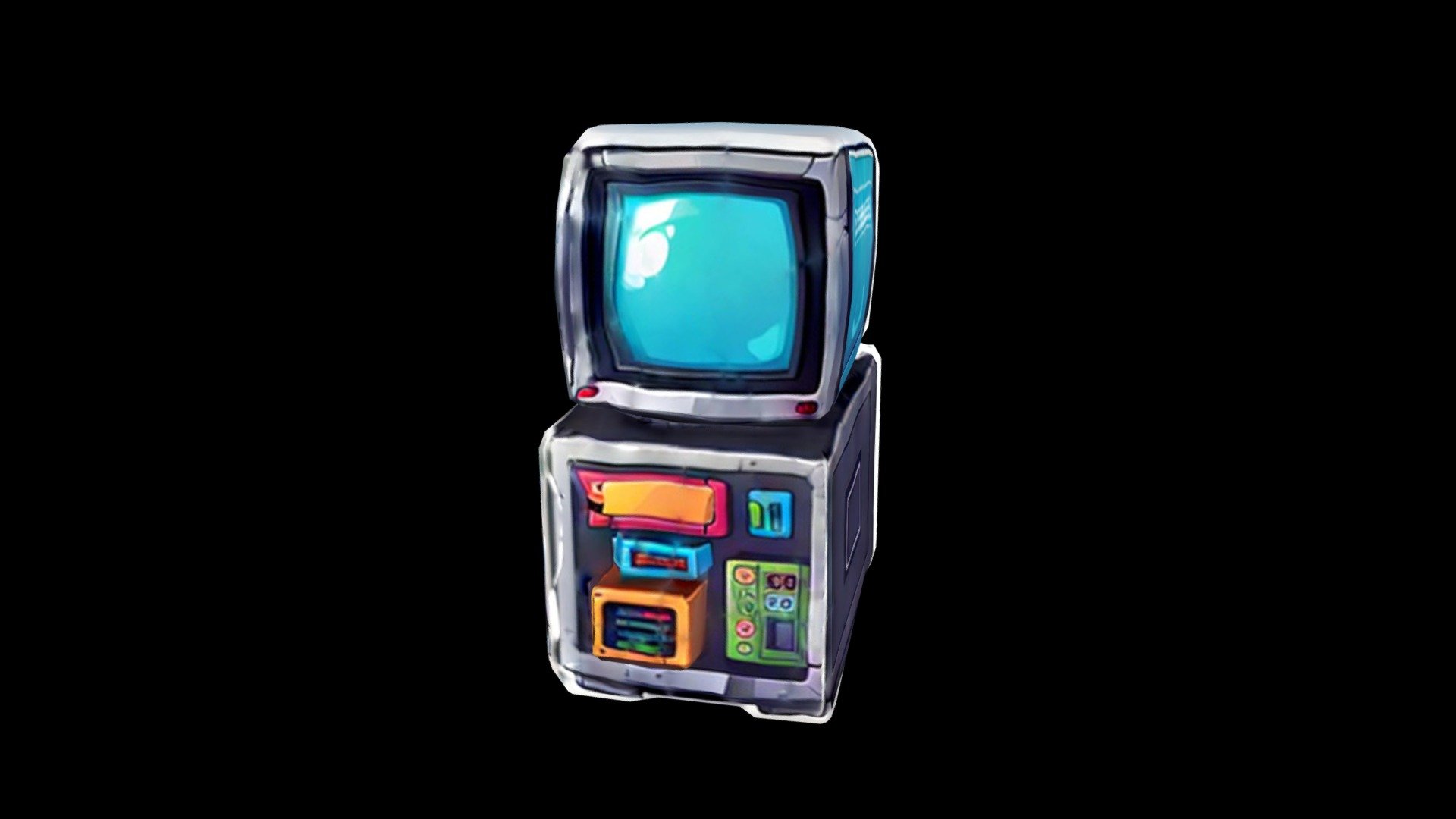 Console Box 0843d91e-7ce9-4b6b-a72d-f7ac030778f1 - Download Free 3D ...