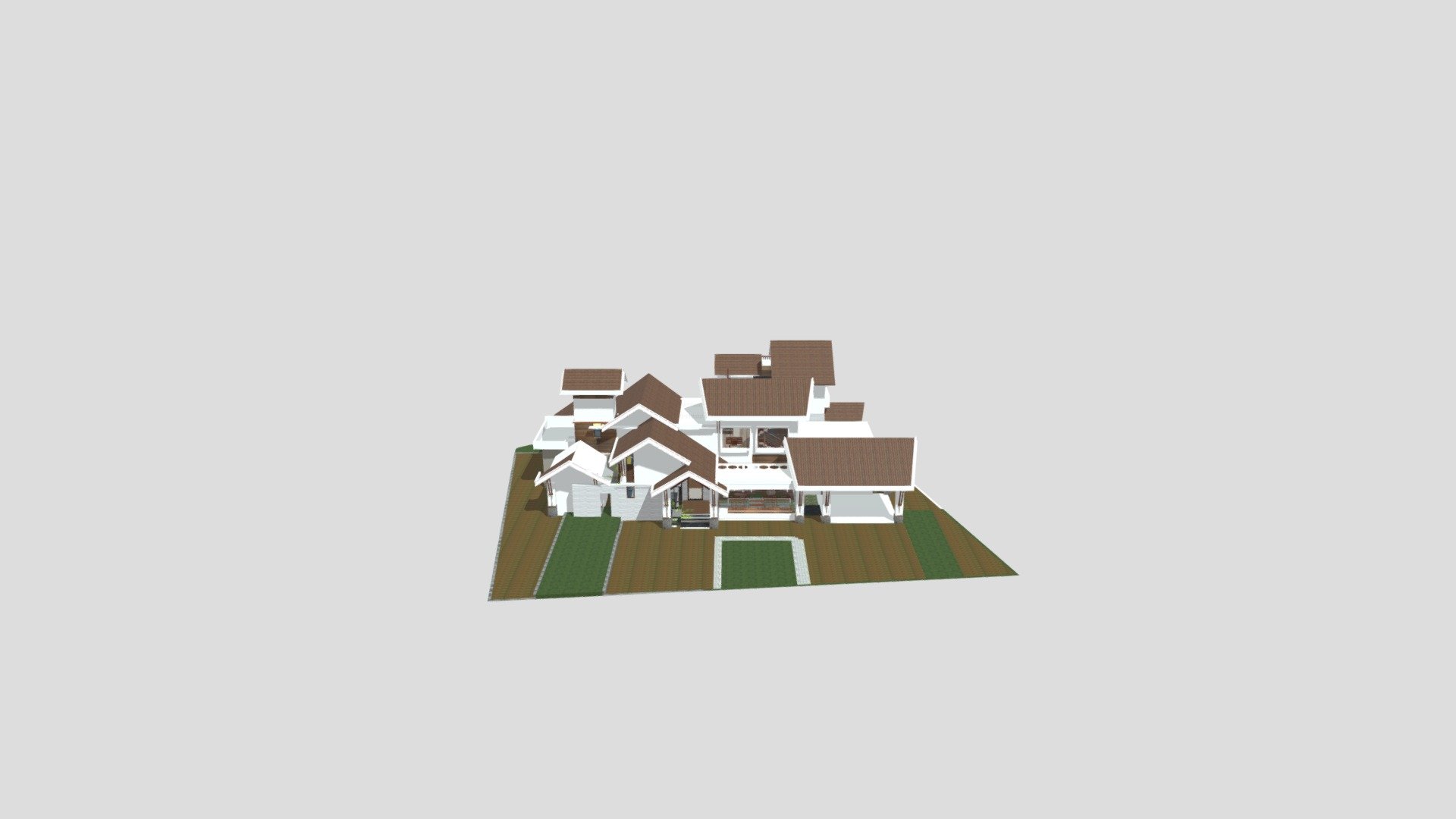 House - 3D model by Nuhunuman [c49c2ee] - Sketchfab
