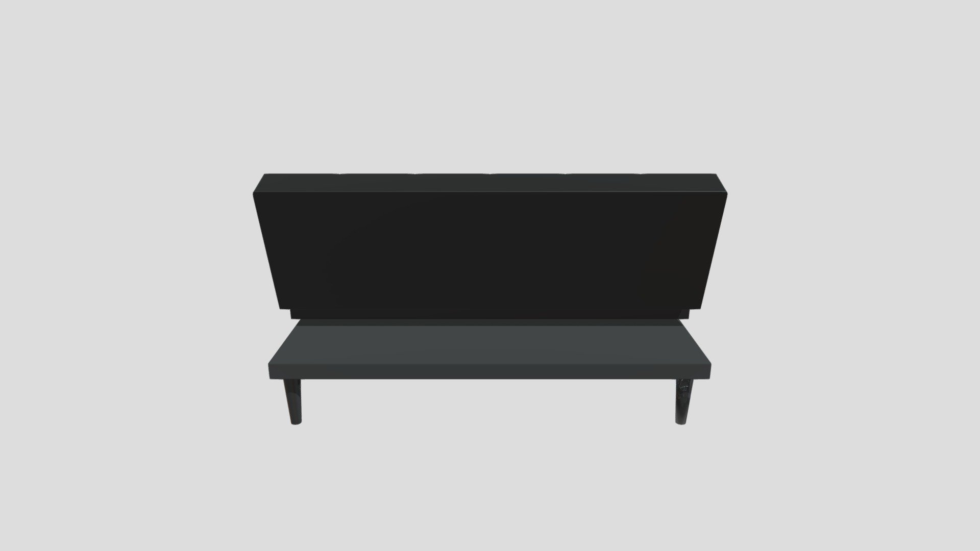 FUTON - Download Free 3D model by frostjon13 [c49cfd9] - Sketchfab