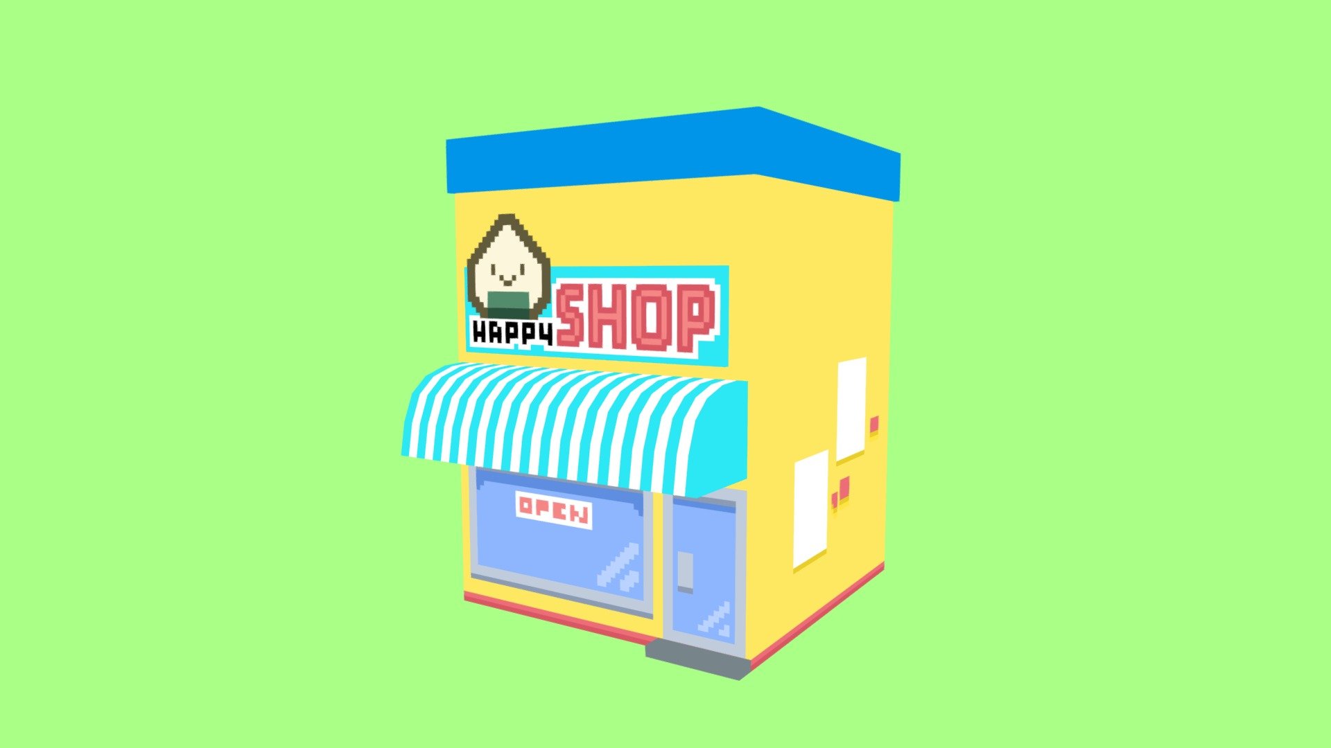 Cute Little Shop - 3D model by Timbo Johnson (@timbojay) [c49df08 ...