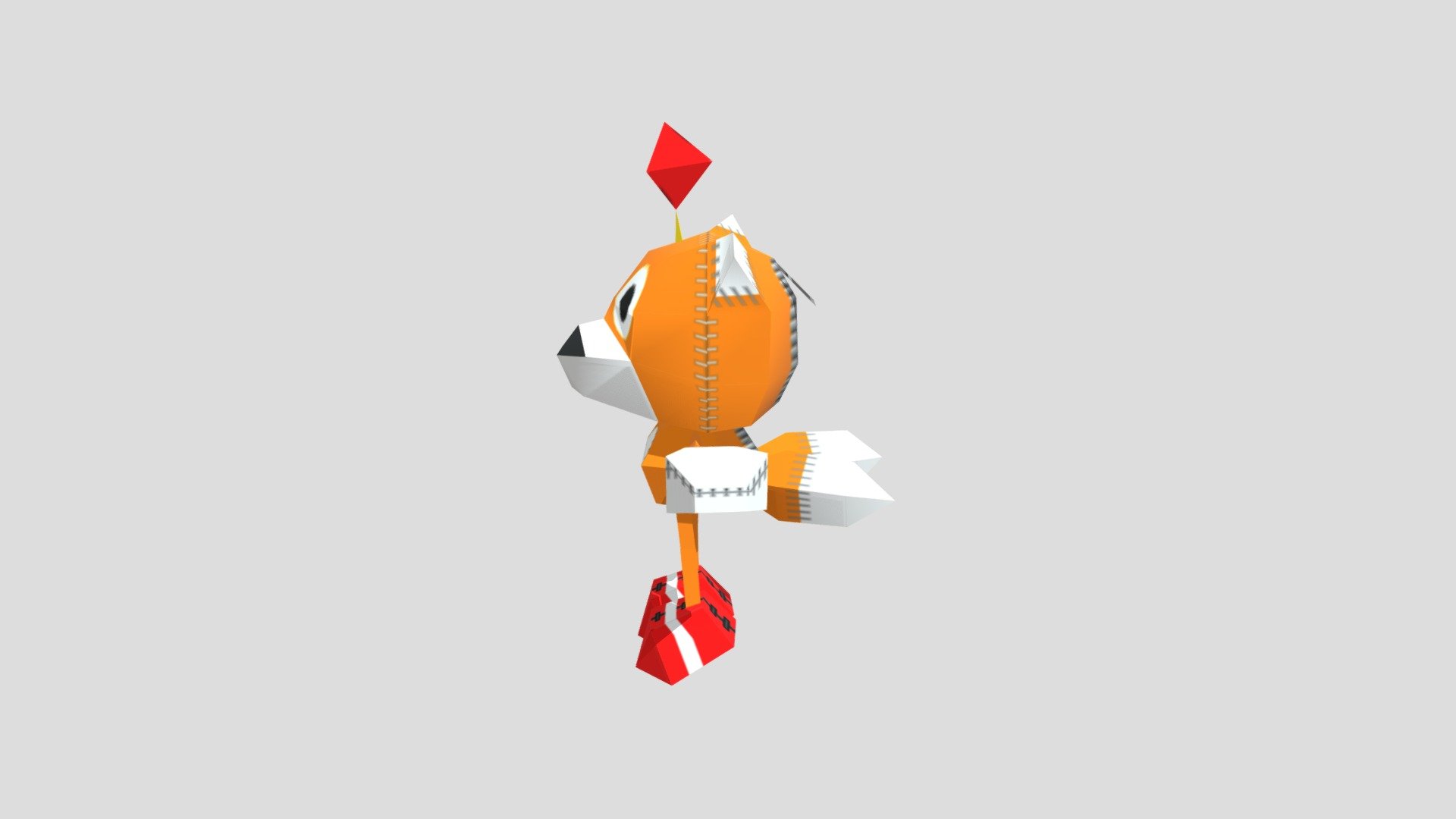PC Computer Sonic R Tails Doll - Download Free 3D model by ⚔️Rakmon🛡️ ...