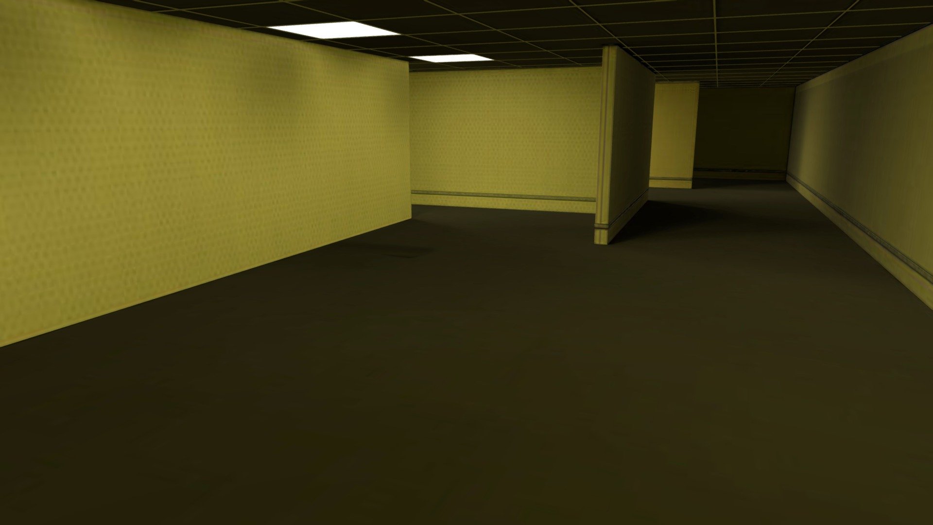 the backrooms - 3D model by sprunkifan20 [c4a2ba2] - Sketchfab