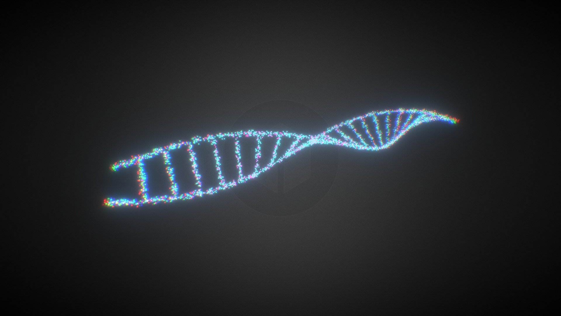 DNA hologram - Download Free 3D model by oxterium [c4a3076] - Sketchfab