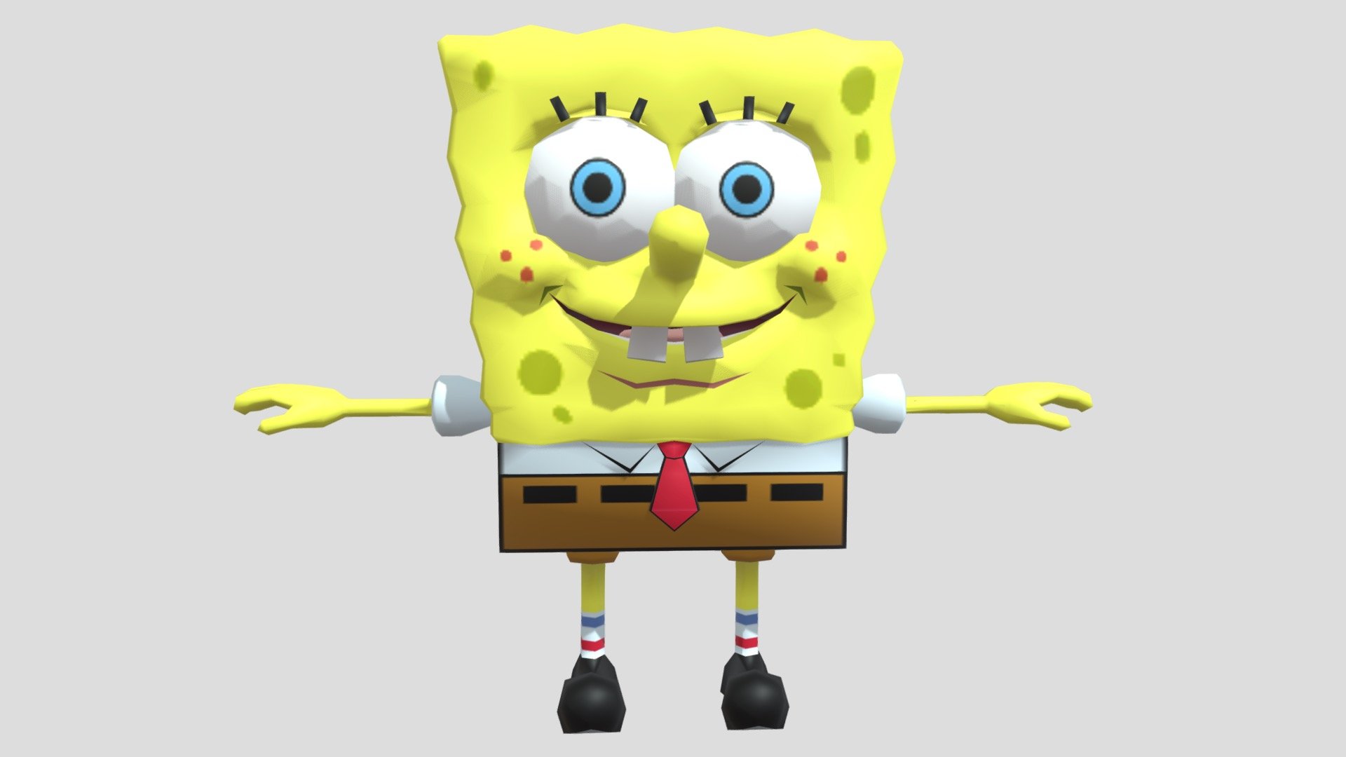 PlayStation 2 CFTKK - SpongeBob SquarePants - Download Free 3D model by ...