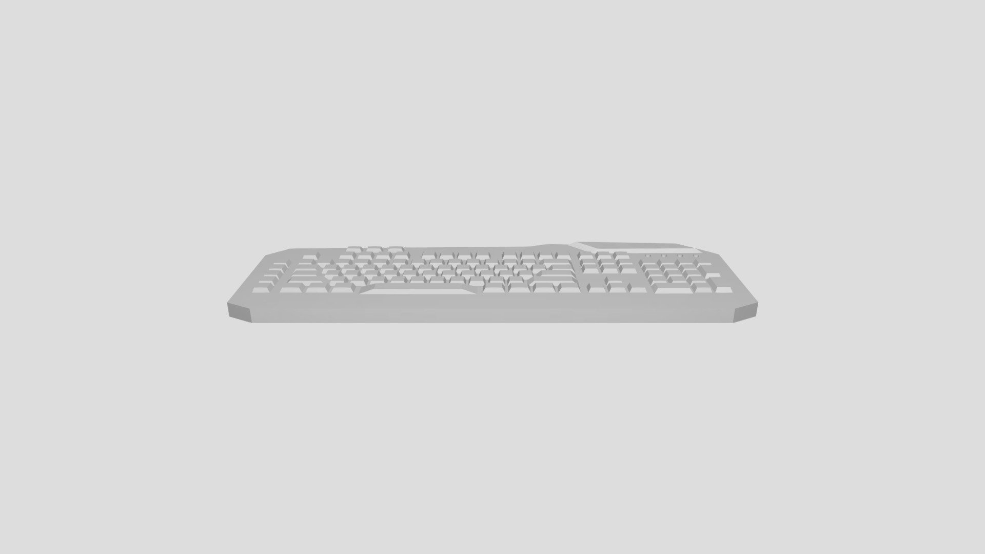 Keyboard (BlackWeb Branded Keyboard) - 3D model by Vincent1601 ...