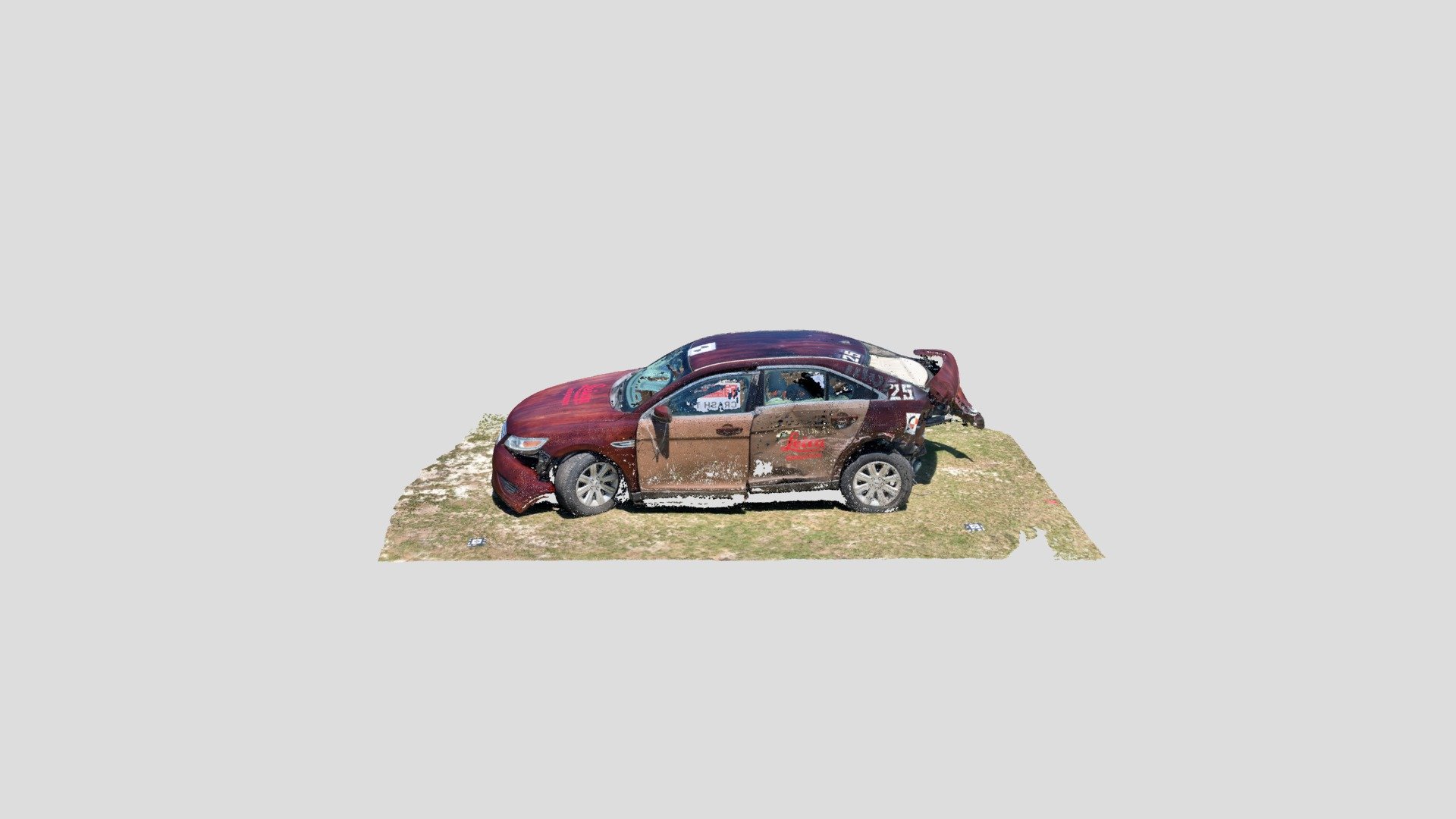 Ford Rear End Damage - Download Free 3D model by Recon-3D [c4a461a ...