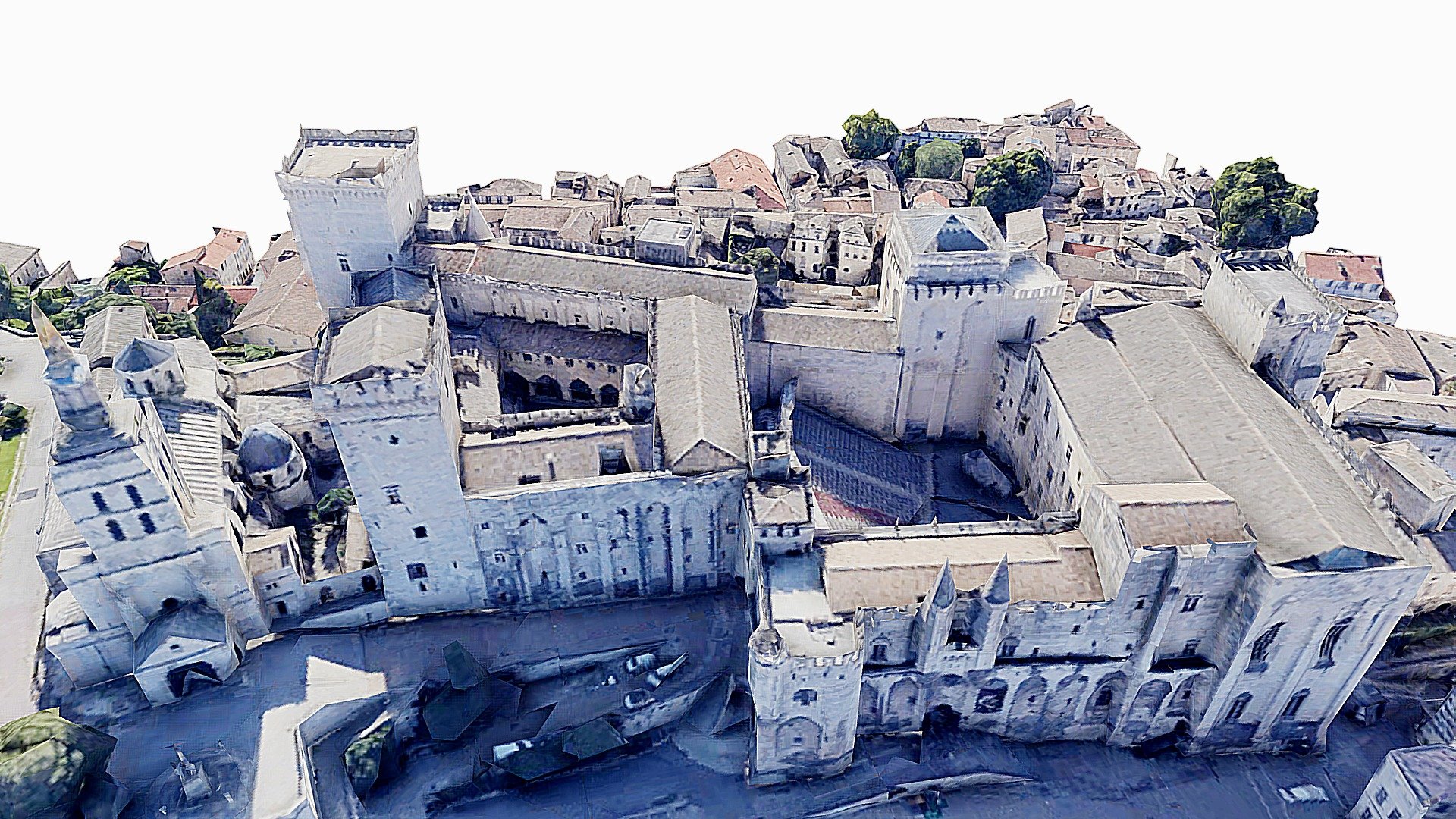 Palace,popes,scan,avignon,map,medieval - 3D model by SENSIET (@asensio ...