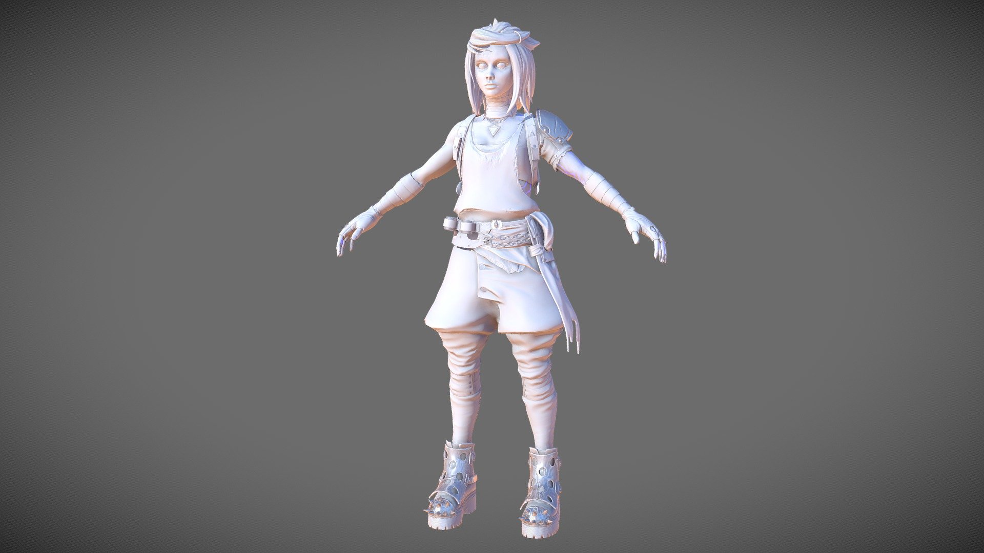 Borderlands Siren - 3D model by Albert Zipser (@Baato) [c4adf0b ...