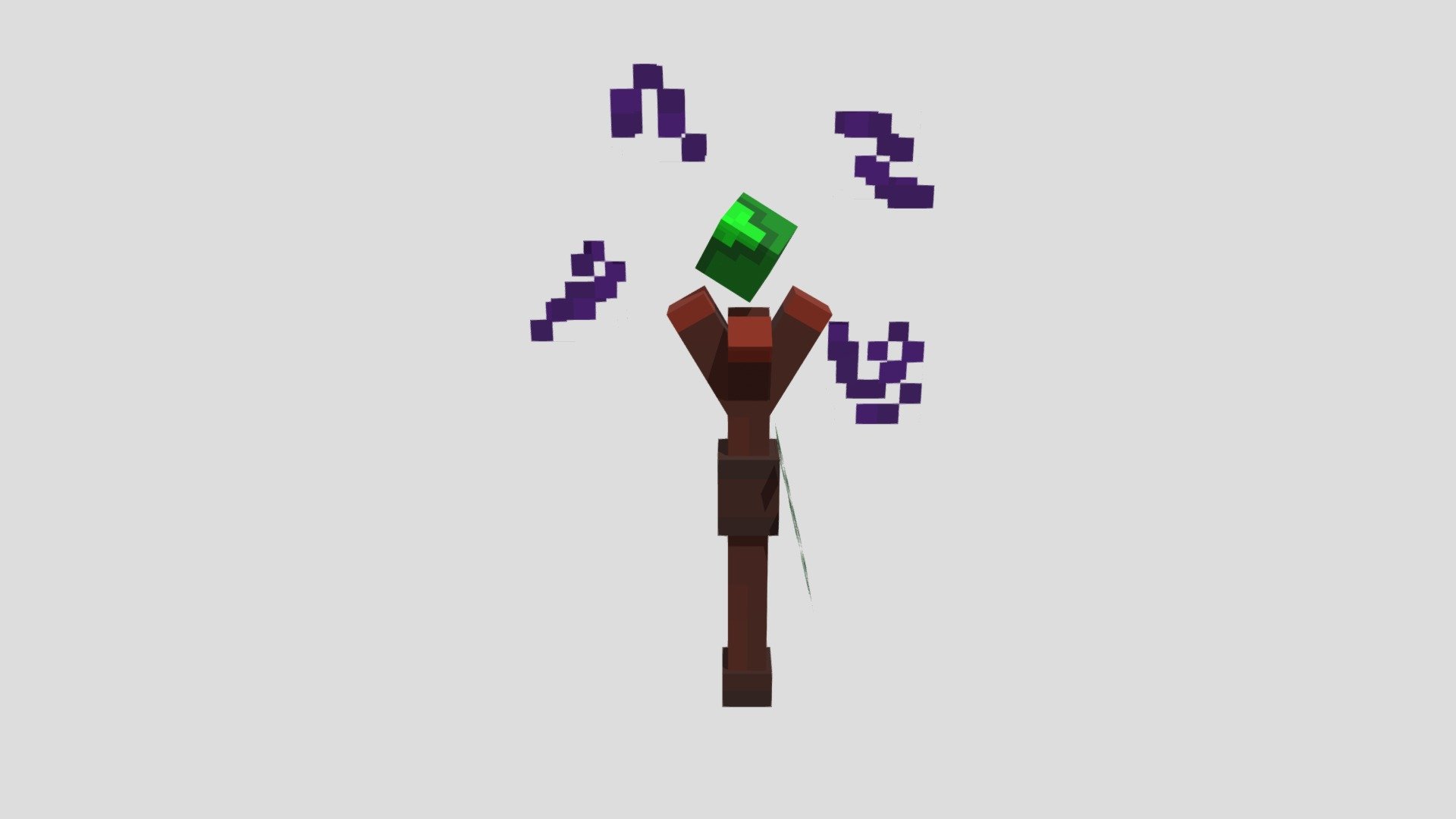 Druid staff - 3D model by LiMe3329 [c4ae31a] - Sketchfab