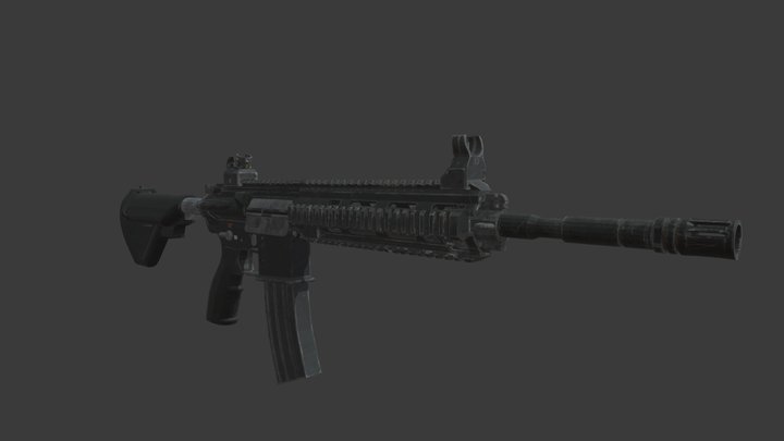 M416 3D models - Sketchfab