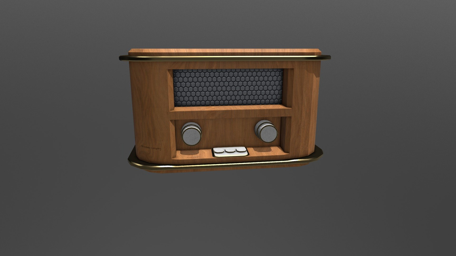 Old Radio - 3D model by Jusanielnovato [c4af7b6] - Sketchfab