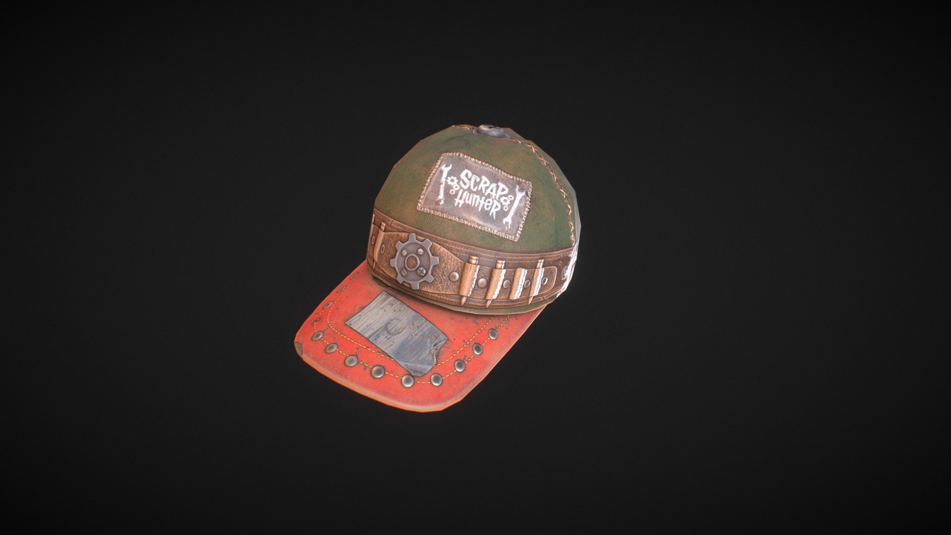 Scrap Cap - 3D model by Breydoak [c4b0989] - Sketchfab