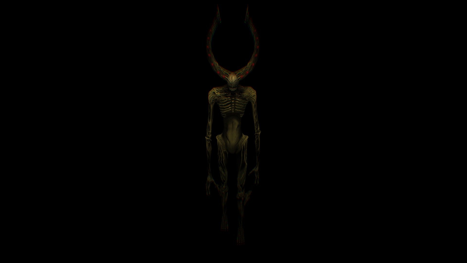 Slender Creature - 3D model by OldRepublic [c4b253d] - Sketchfab