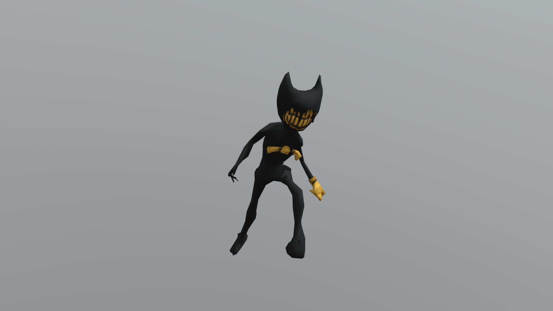 Standing Run Forward ink bendy - Download Free 3D model by Mixamo ...