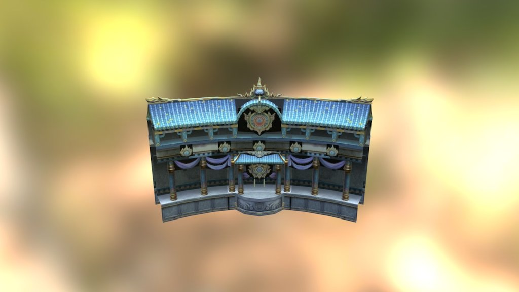 platform - 3D model by PeterYu [c4b3e67] - Sketchfab