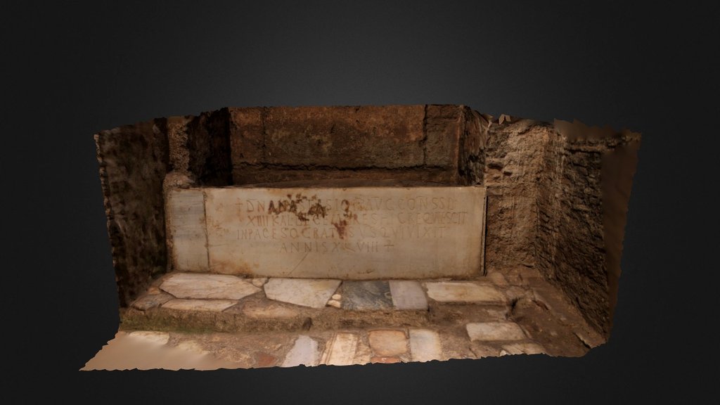 San Pietro a Corte - Tomba di Socrates - 3D model by lucaborsa [c4b4064 ...