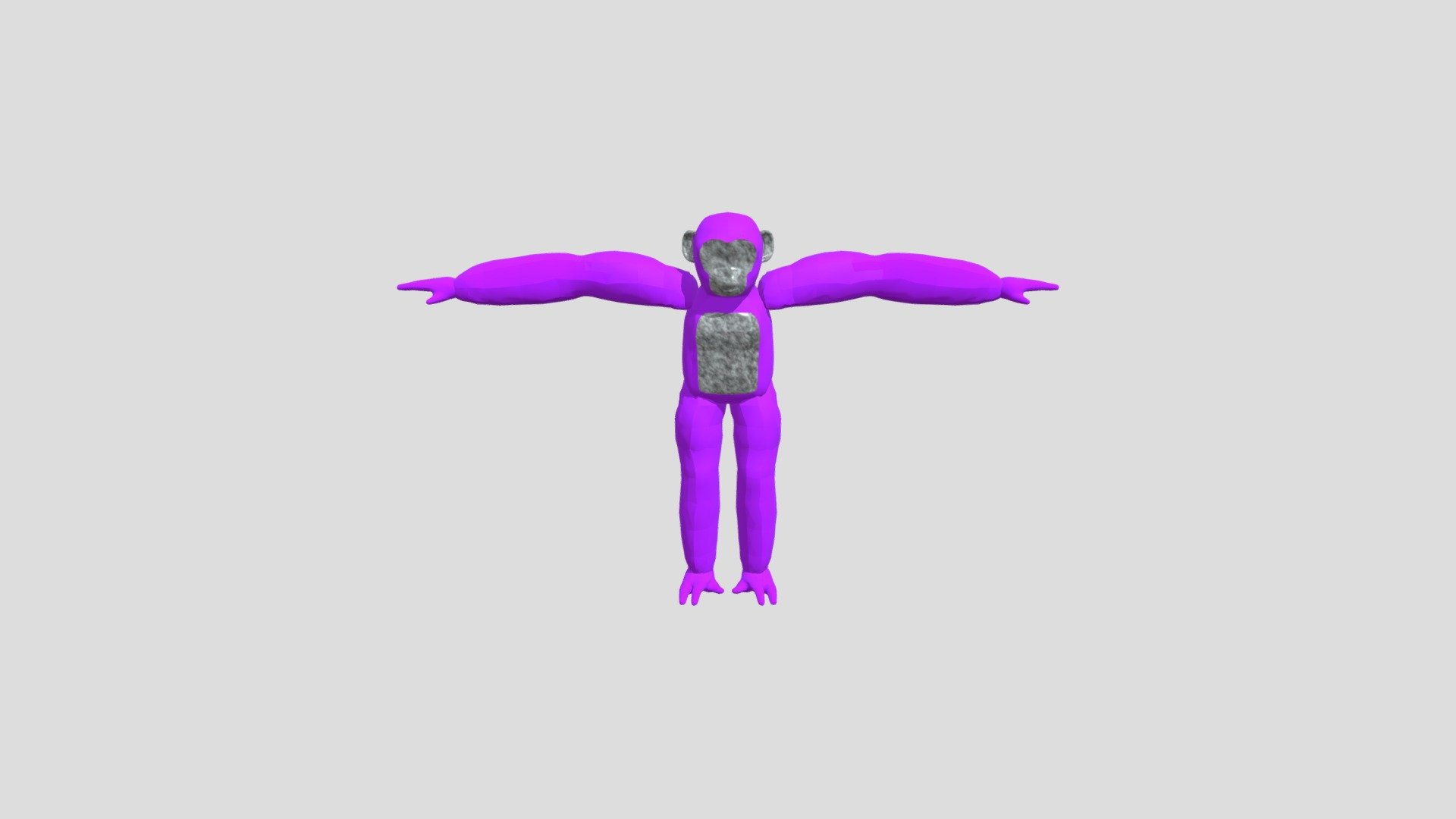Stupid purple dude - 3D model by Br0ski [c4b4396] - Sketchfab