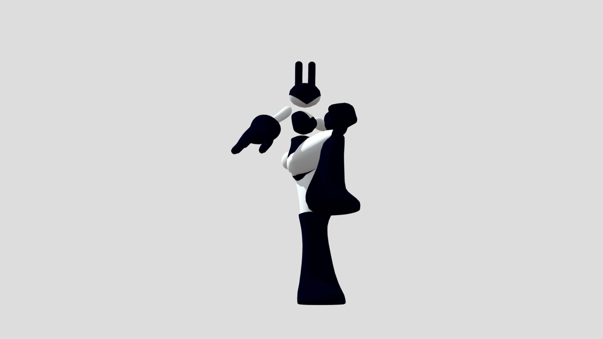 BATTLE BUNNY DROID - 3D model by Casey Cooper 3D (@CaseyCooper3D ...