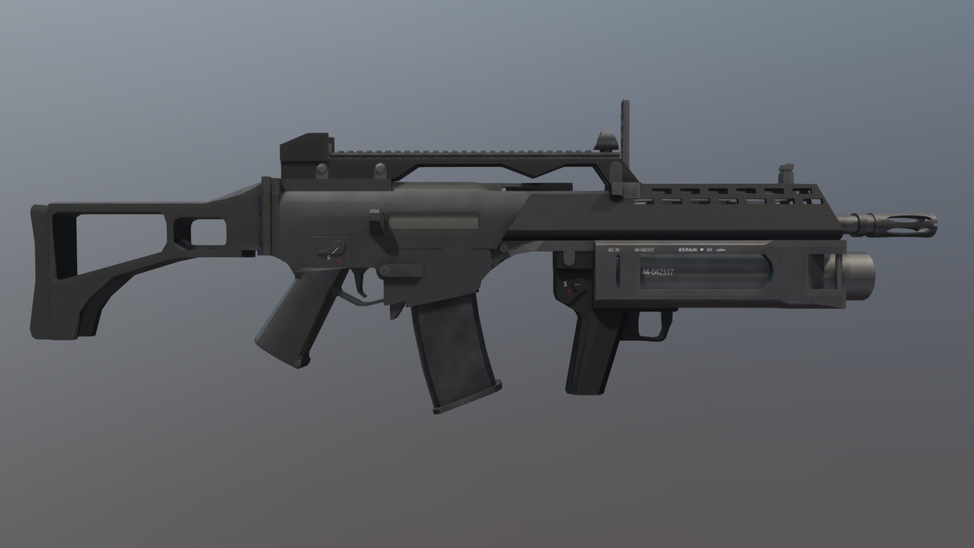 G36K - 3D model by Shwaboingo [c4b78bc] - Sketchfab