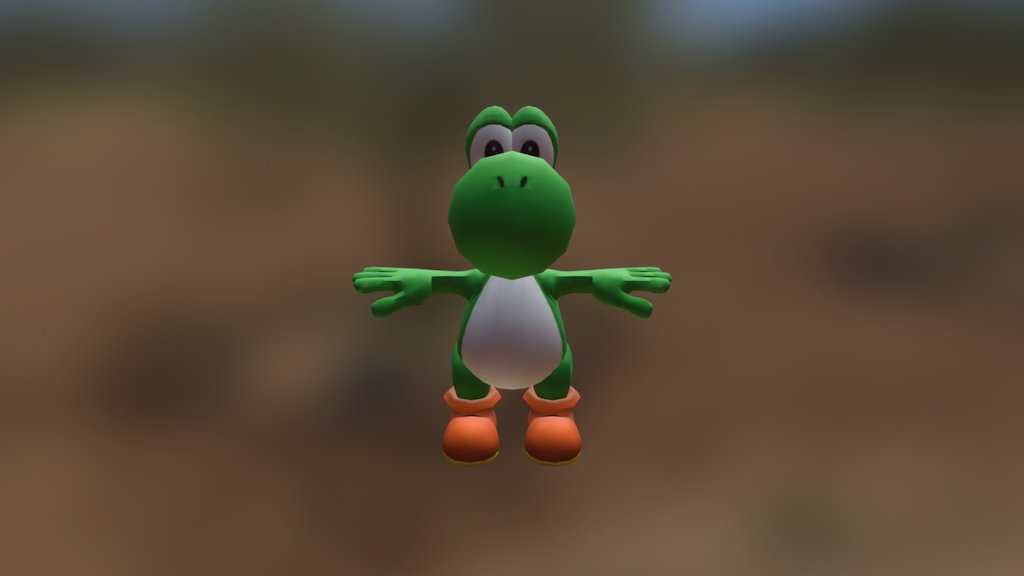 Yoshi Model - 3D model by ronniecool8 [c4b9c33] - Sketchfab