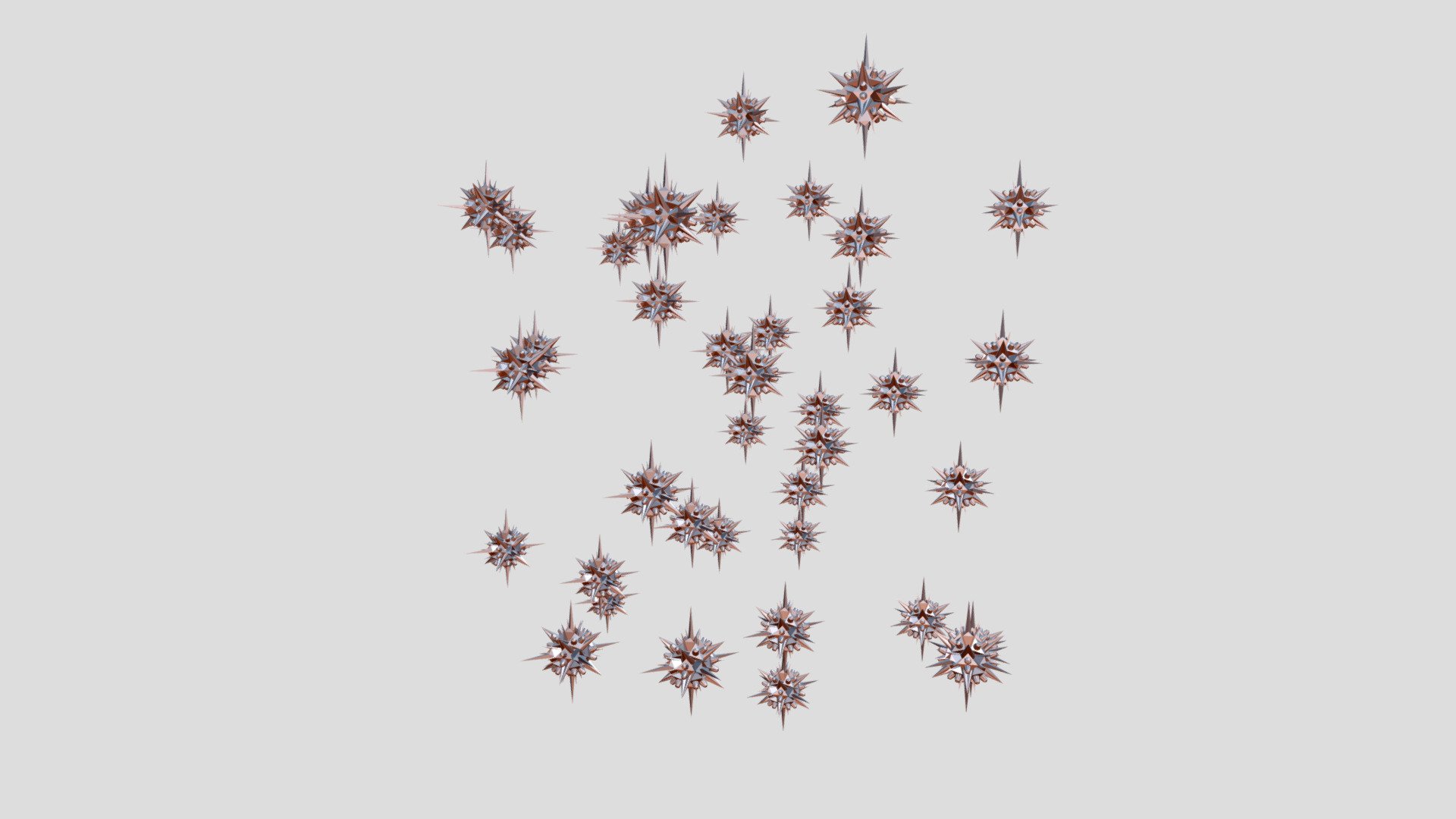 Proximity Space Mine Cluster - Download Free 3D model by Trockk ...