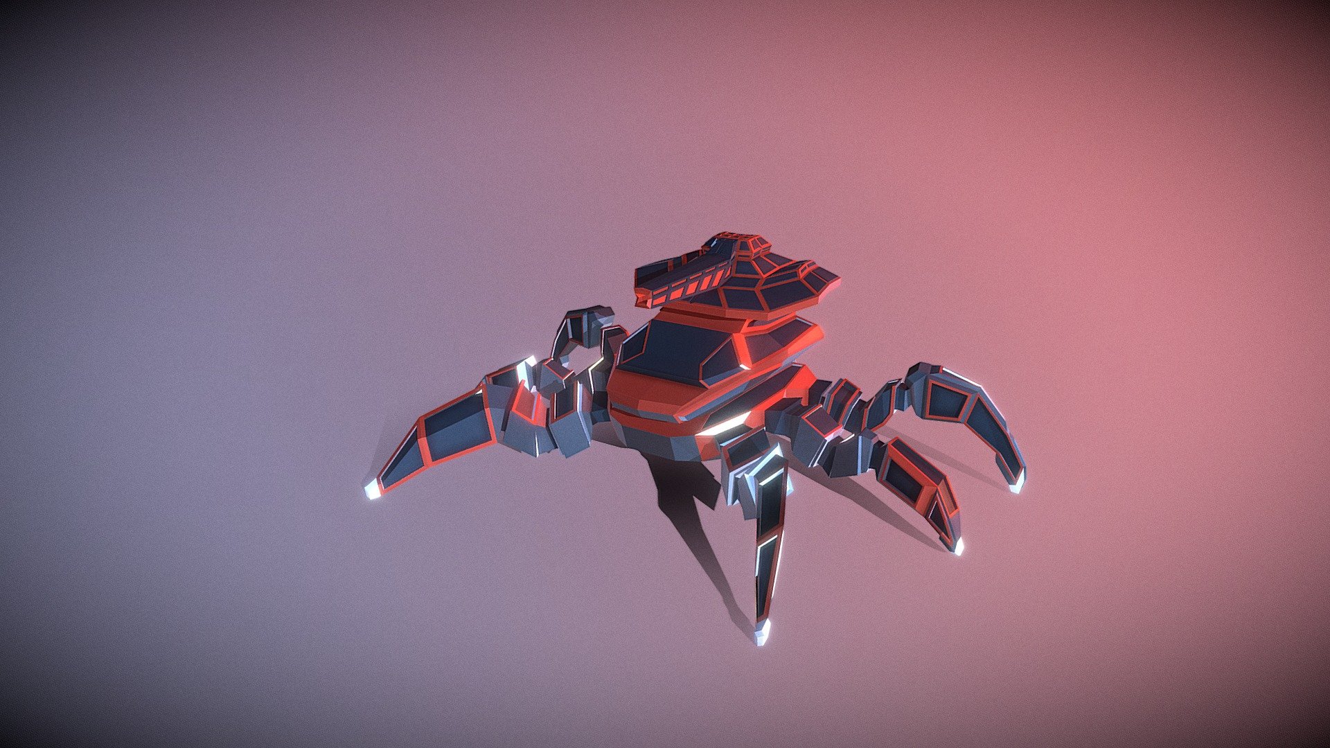 Spider Mech - - Download Free 3D model by MichaelIbrahim (@mikey.a ...