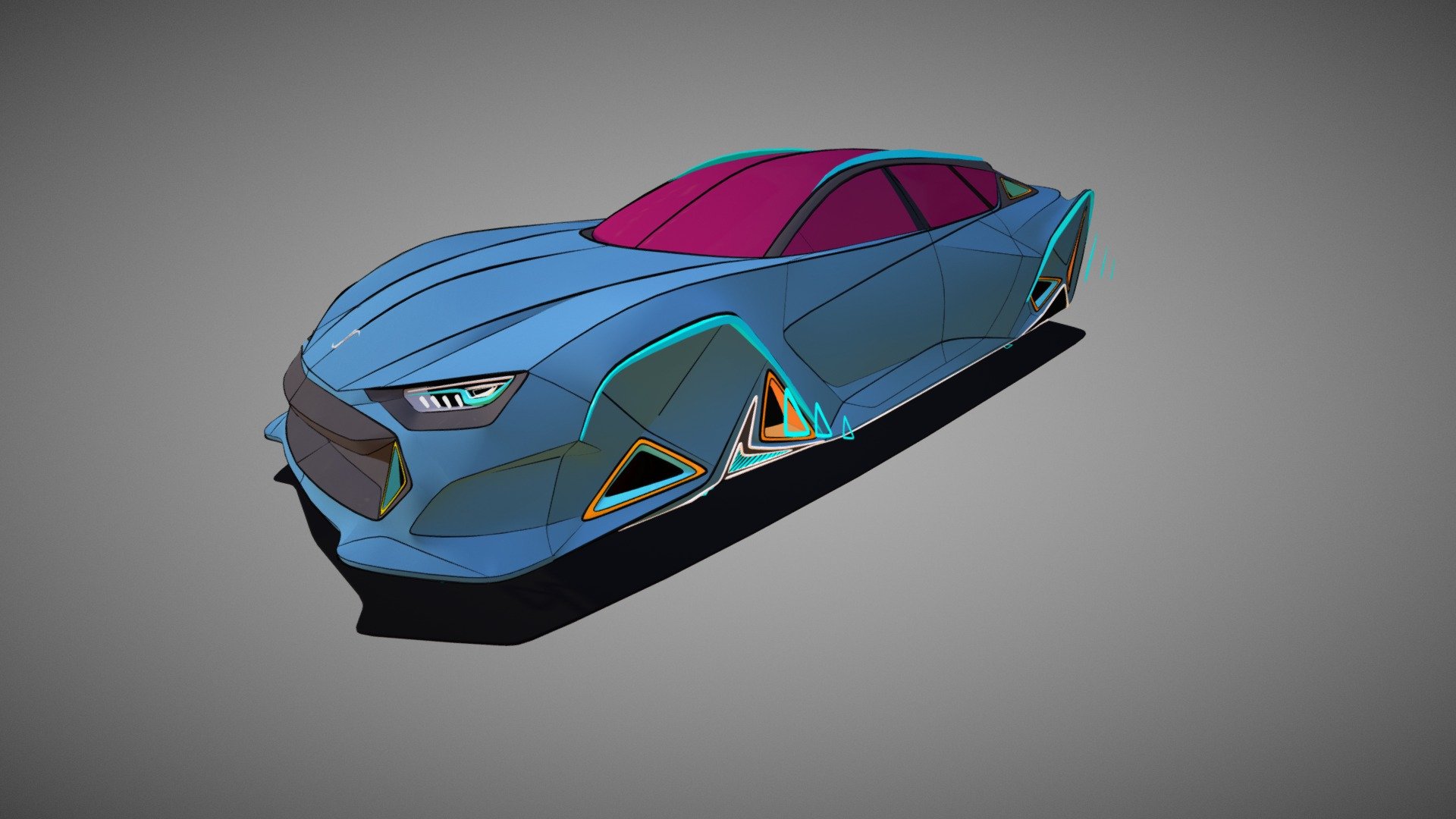 ShootingBrakeChallenge - 3D model by James Robbins (@3DTensn) [c4bdc67 ...