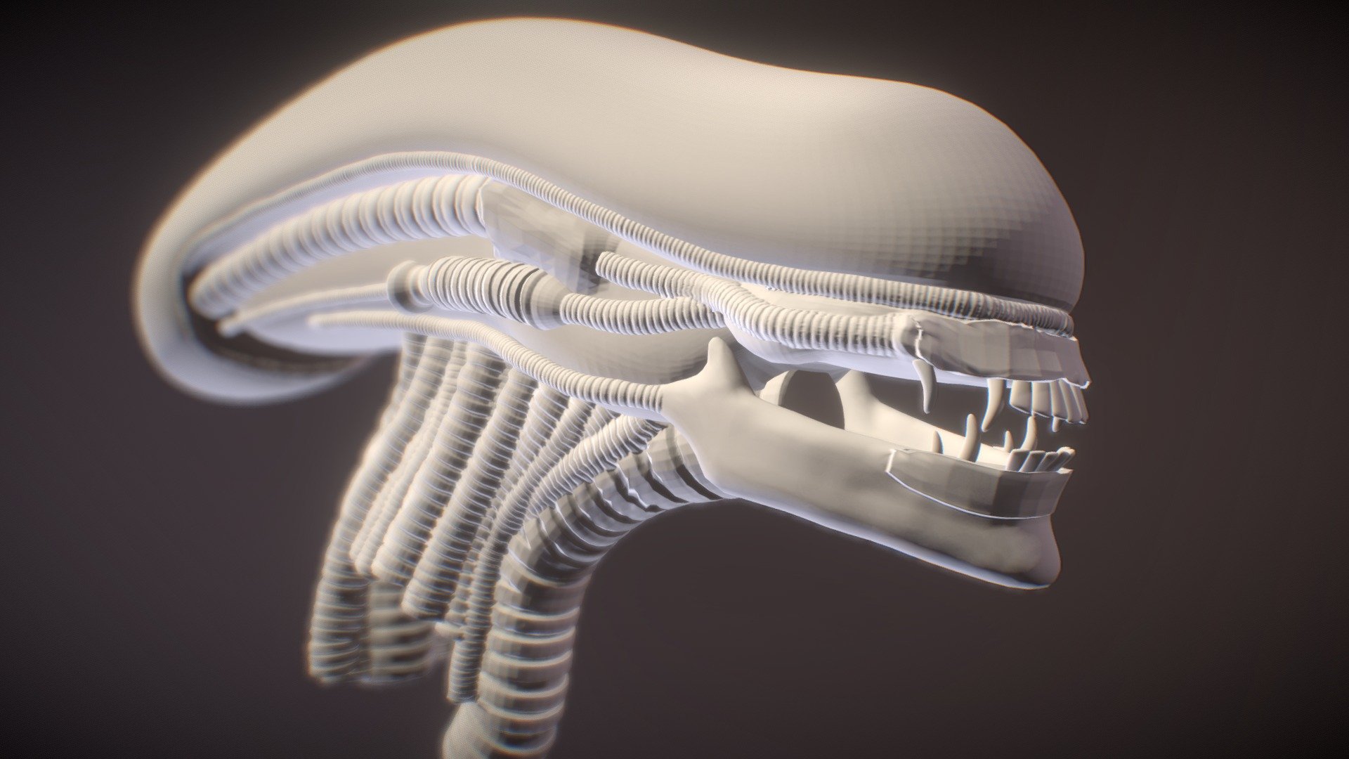Alien ( Progress ) - Buy Royalty Free 3D model by Three Dee Sculptor ...
