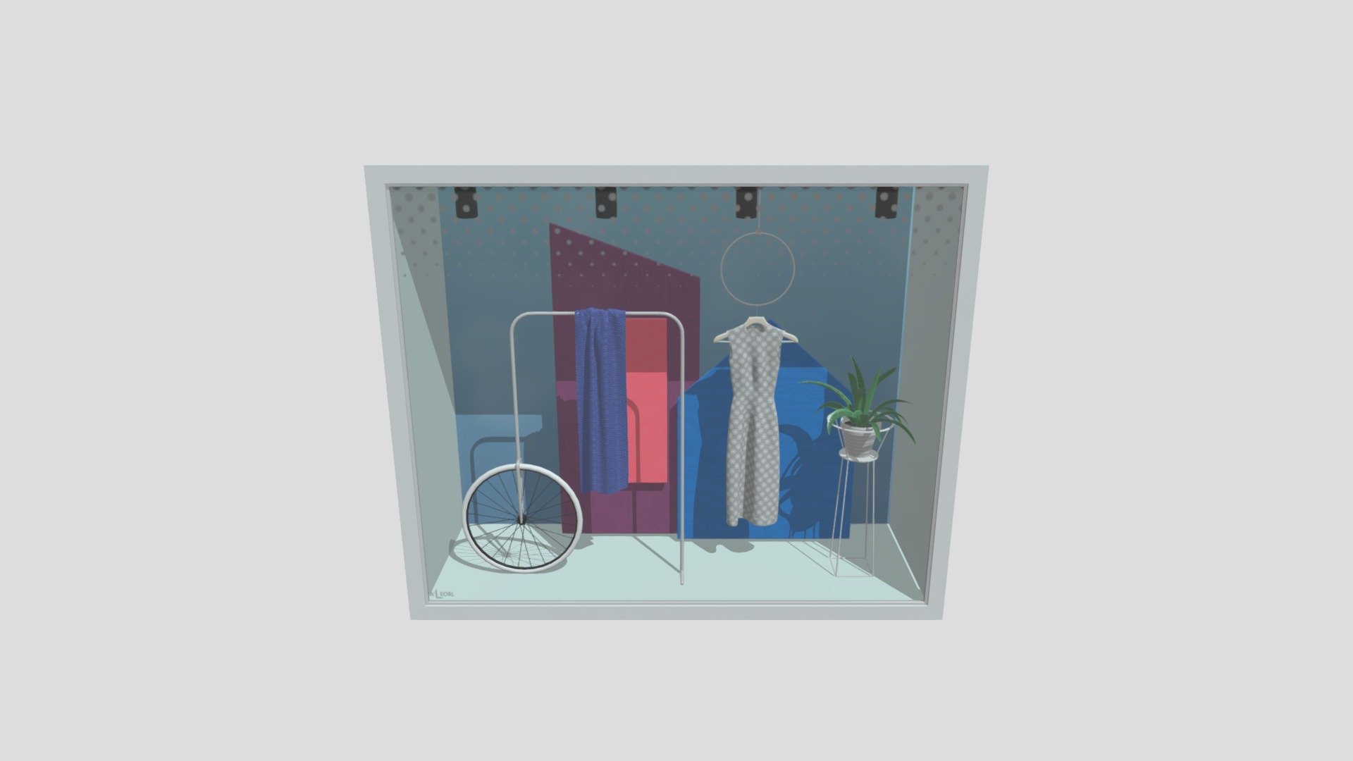 shop exposition 13 AM206 Archmodel - Buy Royalty Free 3D model by ...