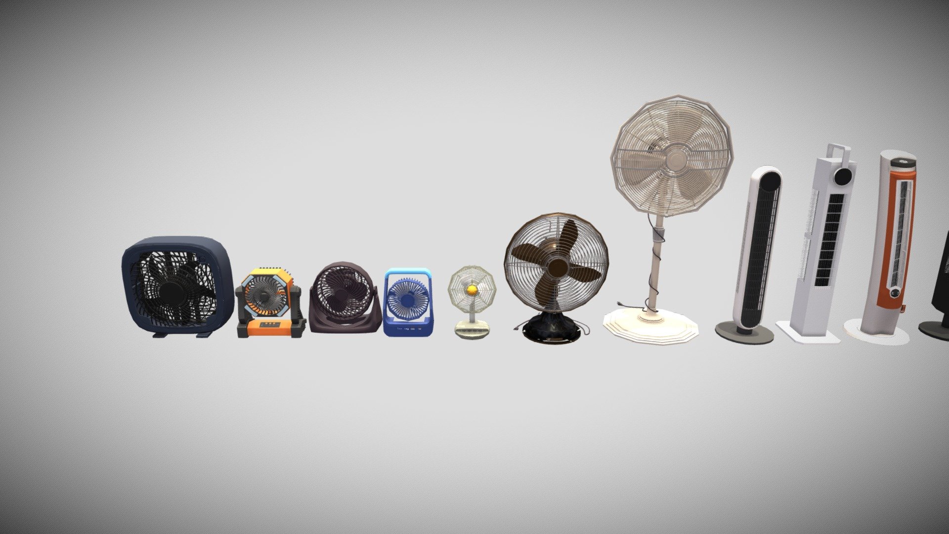 fans collections - Download Free 3D model by Ammar-Kay (@BooBooKoko ...